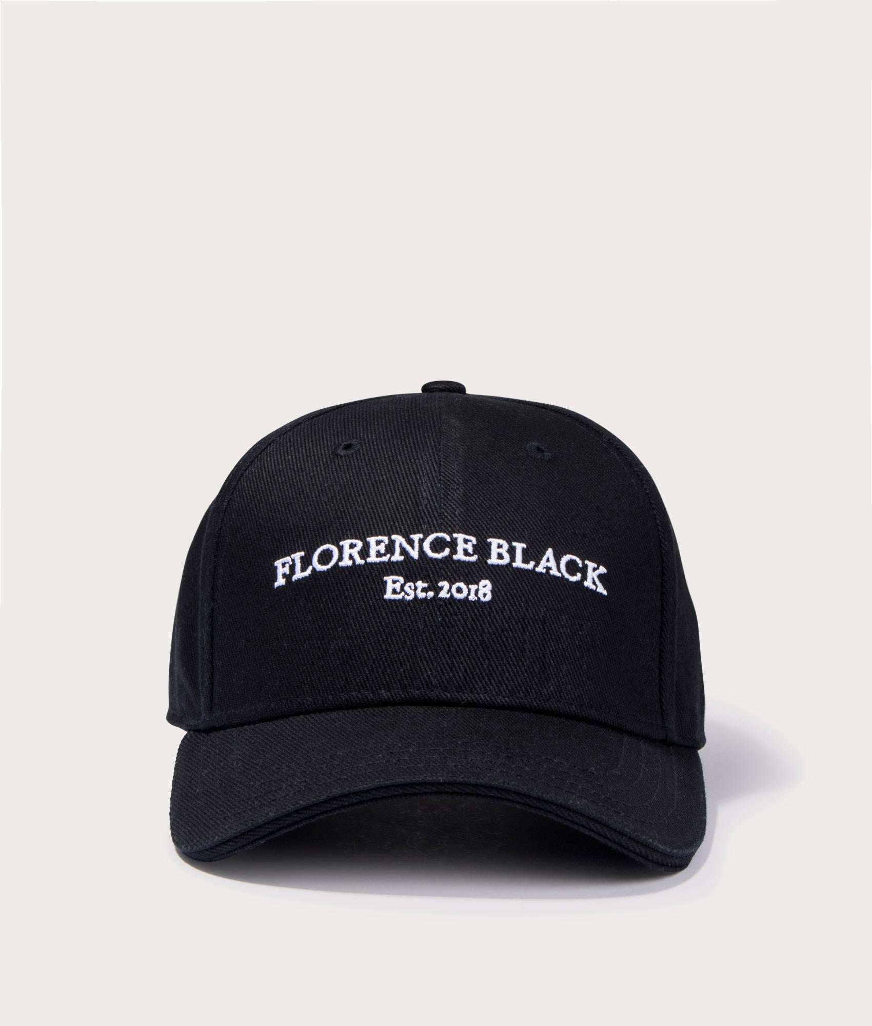 Embroidered Cap Black | Florence Black | EQVVS