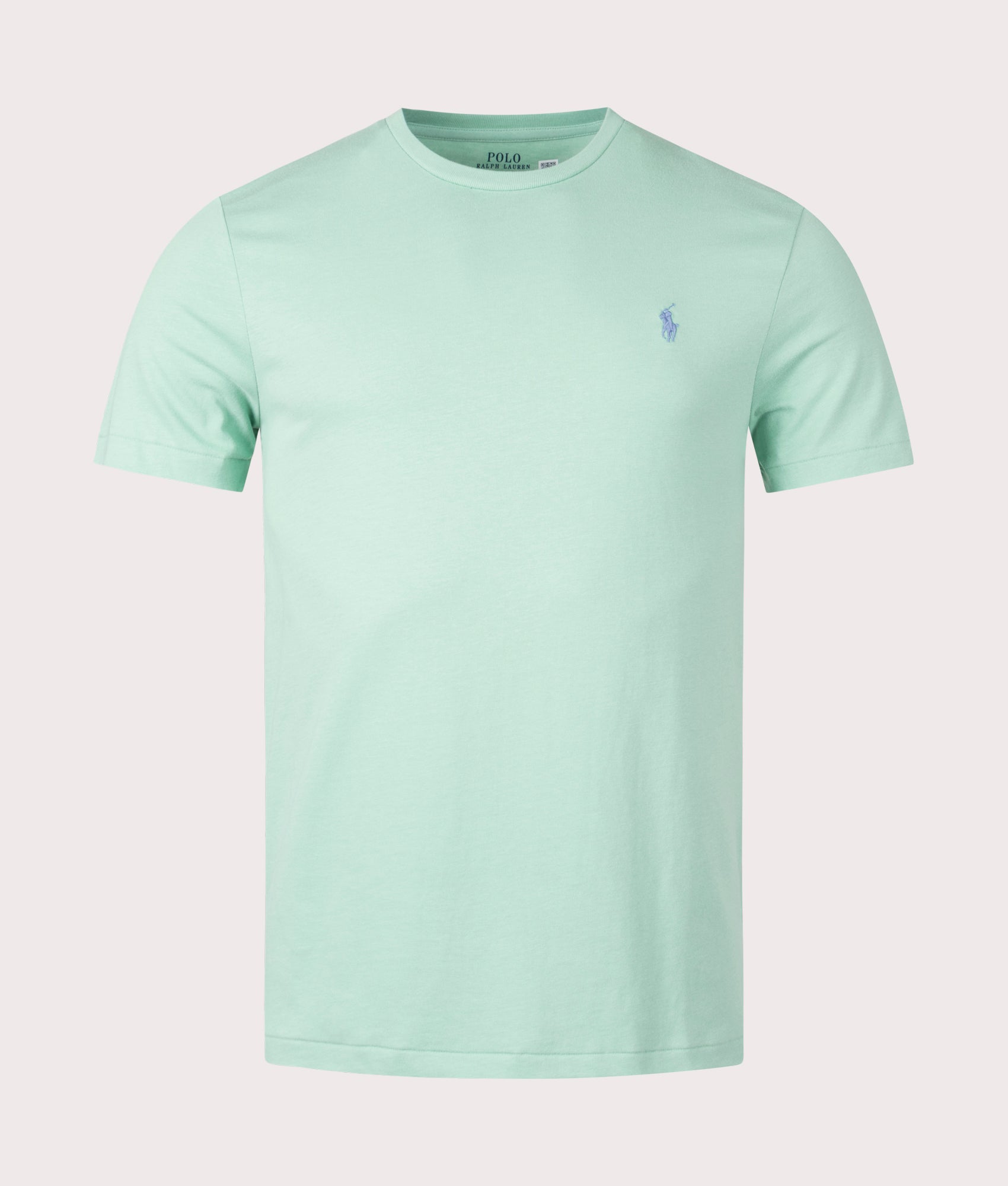 Custom Slim Fit T-Shirt in 361 Celadon | Polo Ralph Lauren | EQVVS