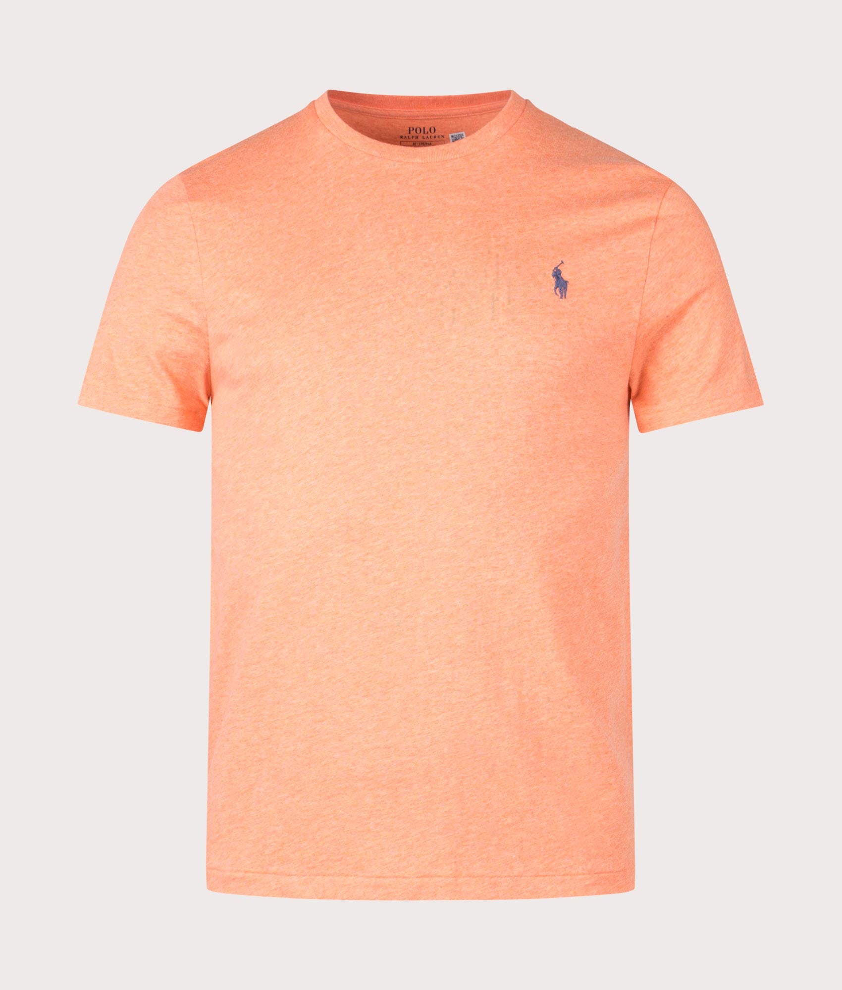 Custom Slim Fit T-Shirt Orange Heather | Polo Ralph Lauren | EQVVS