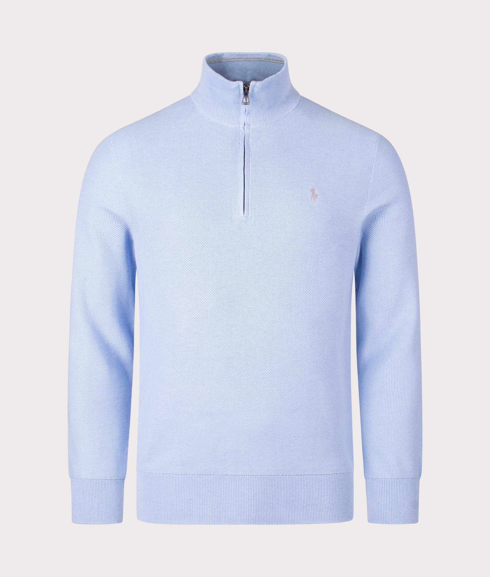 14 Zip Knit Jumper In Blue Hyacinth Polo Ralph Lauren Eqvvs 2371