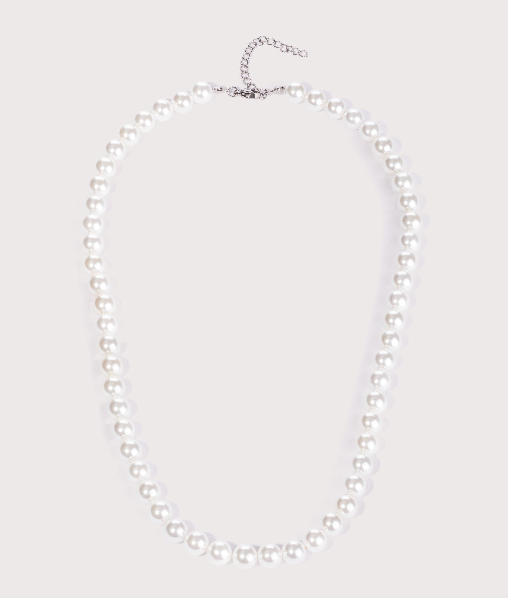 8mm Pearl Necklace 18" | The Mysterious Jeweller | EQVVS