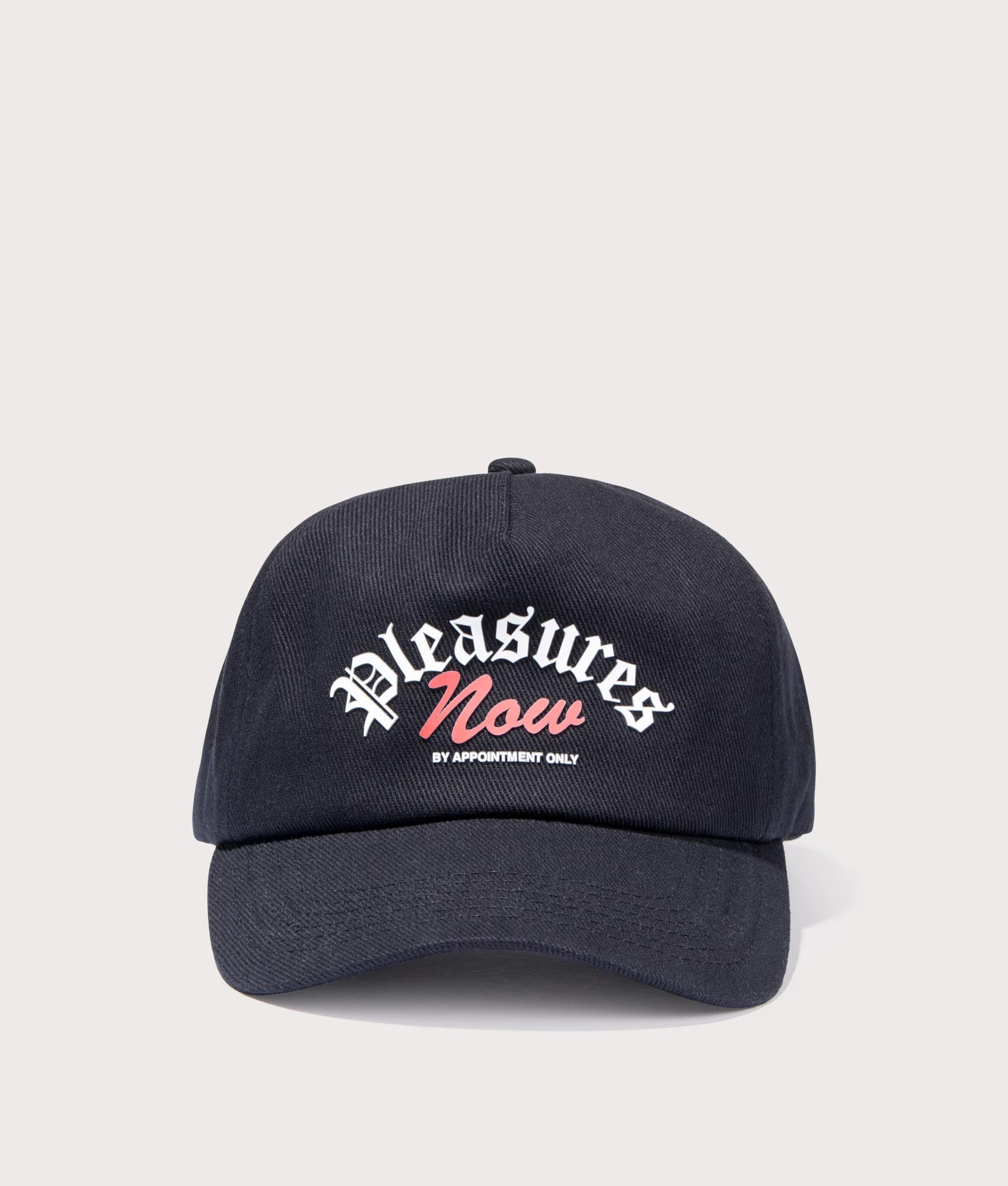 Appointment Unconstructed Snapback Cap in Black | PLEASURES | EQVVS
