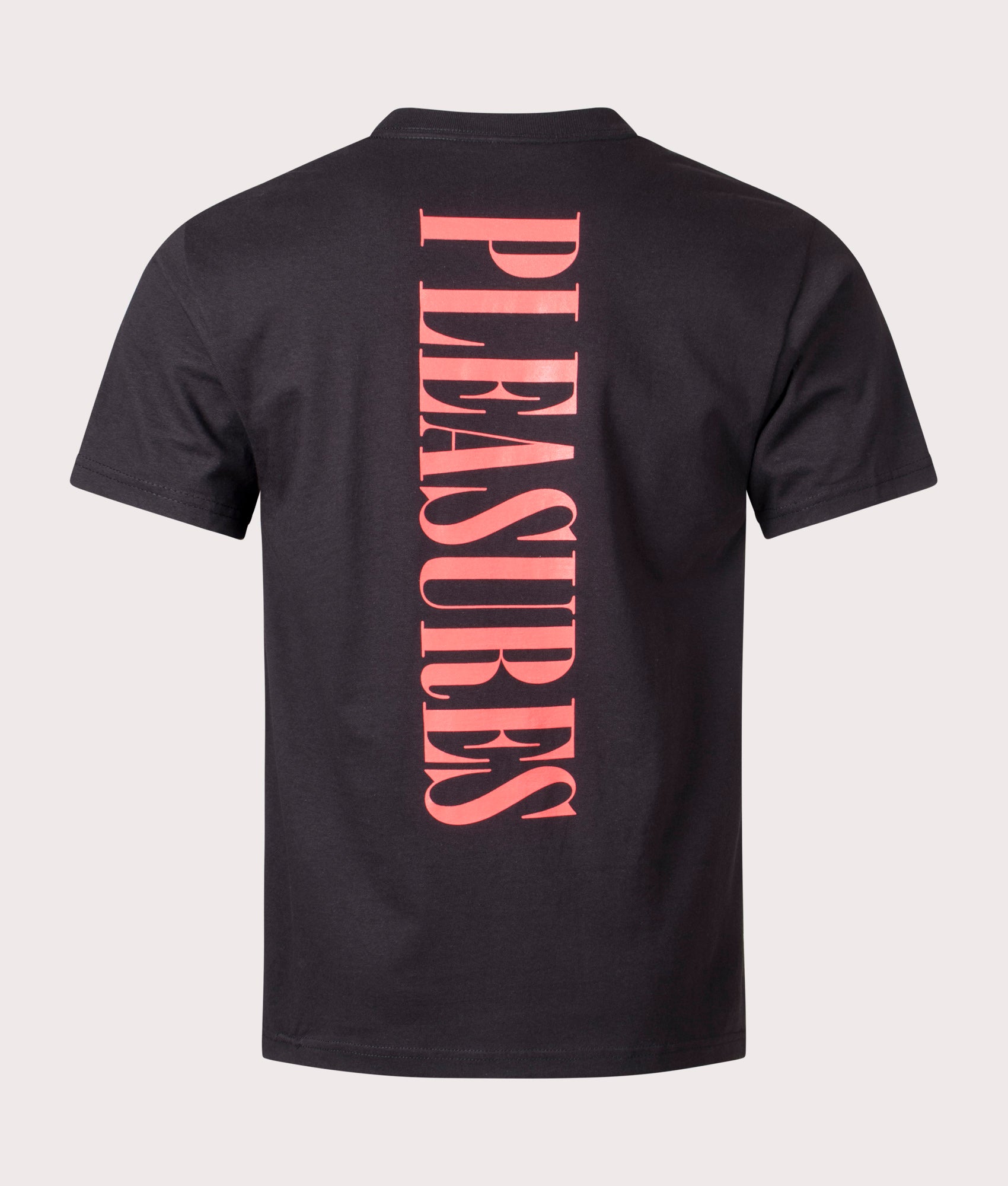 Pleasures Vertical T-Shirt in Black at EQVVS