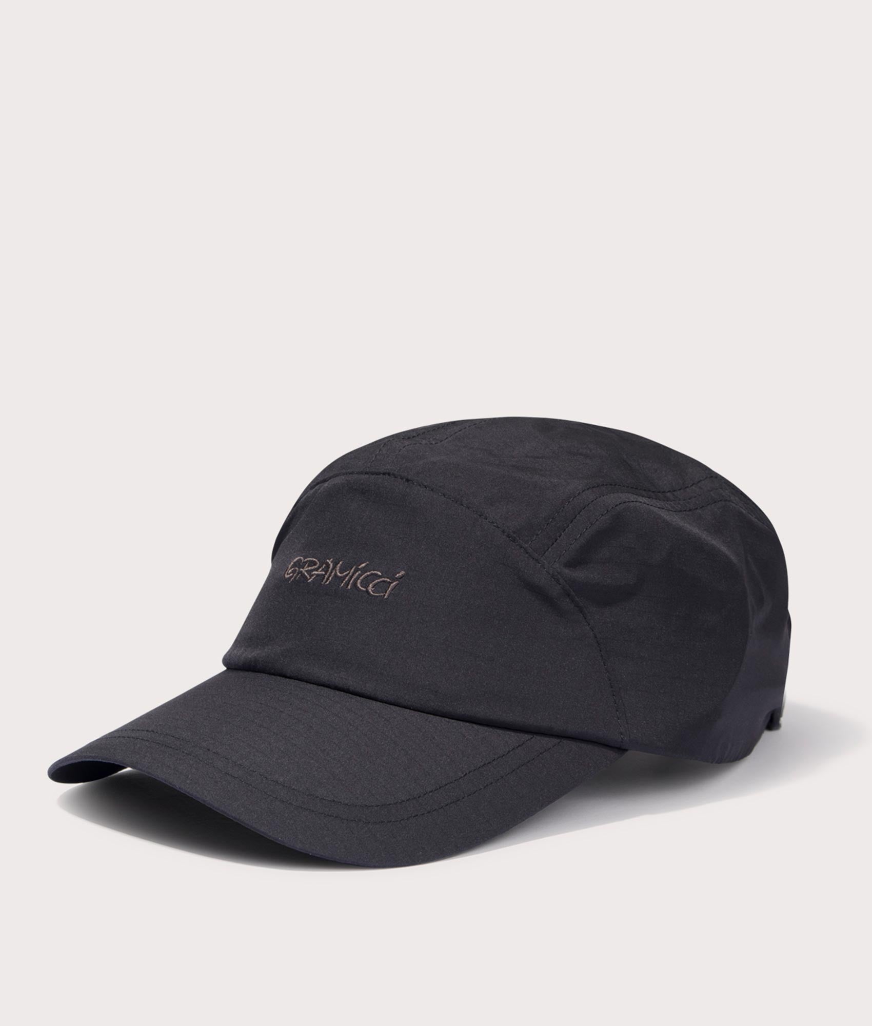 Lightweight Ripstop Strap Cap Black | Gramicci | EQVVS