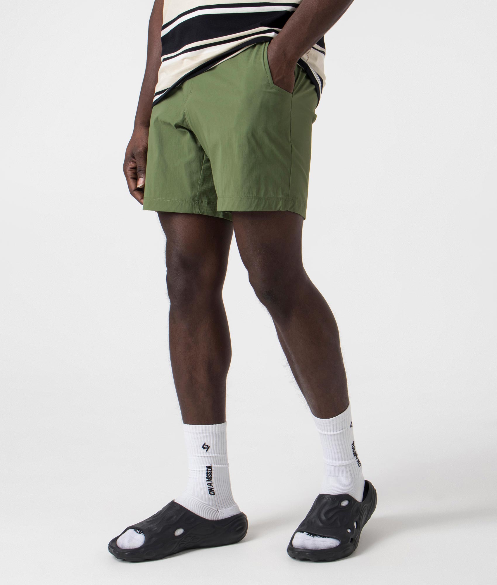 Landroamer Ripstop Shorts In Canteen | Columbia | EQVVS