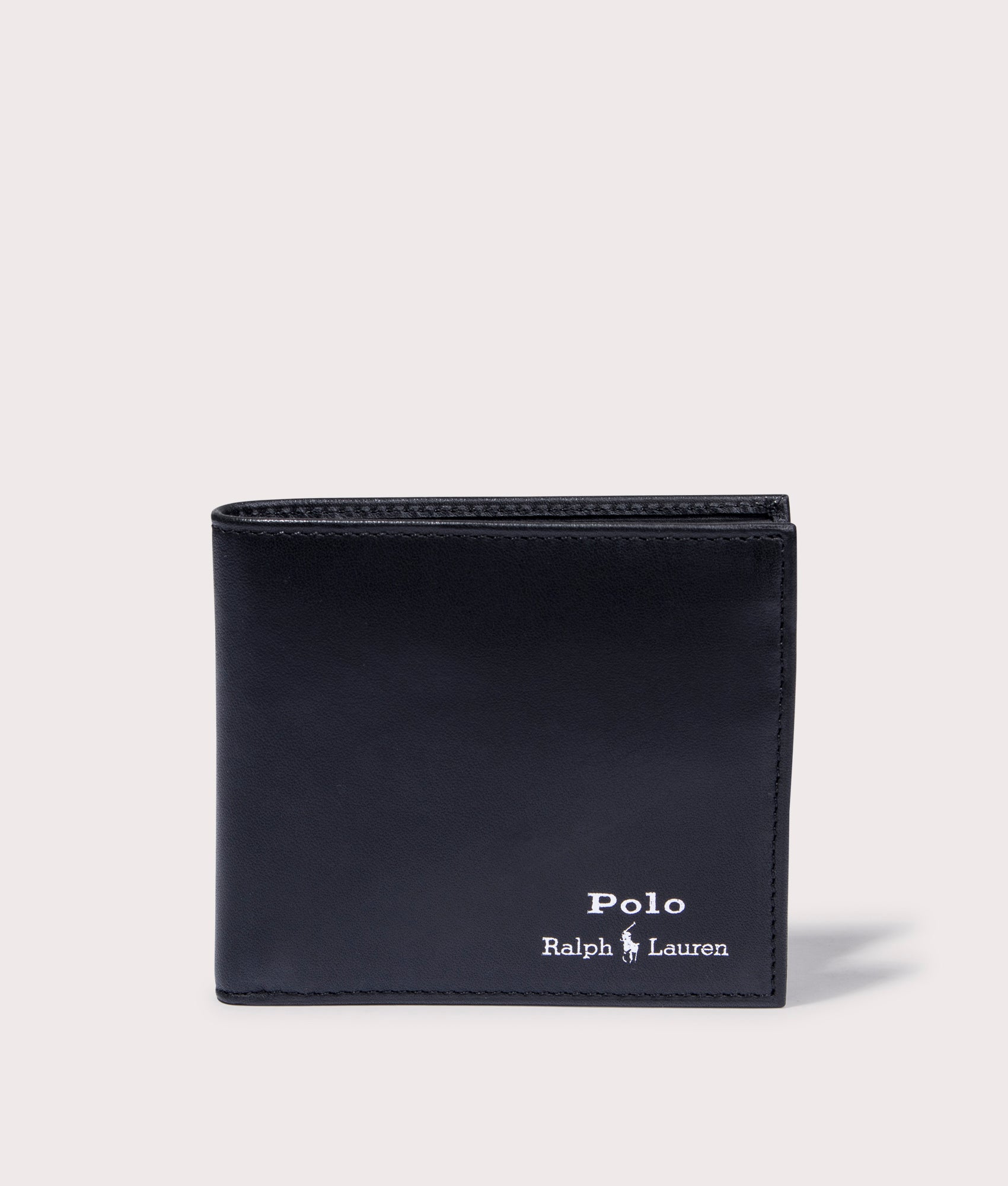 Leather Billfold Wallet Black | Polo Ralph Lauren | EQVVS