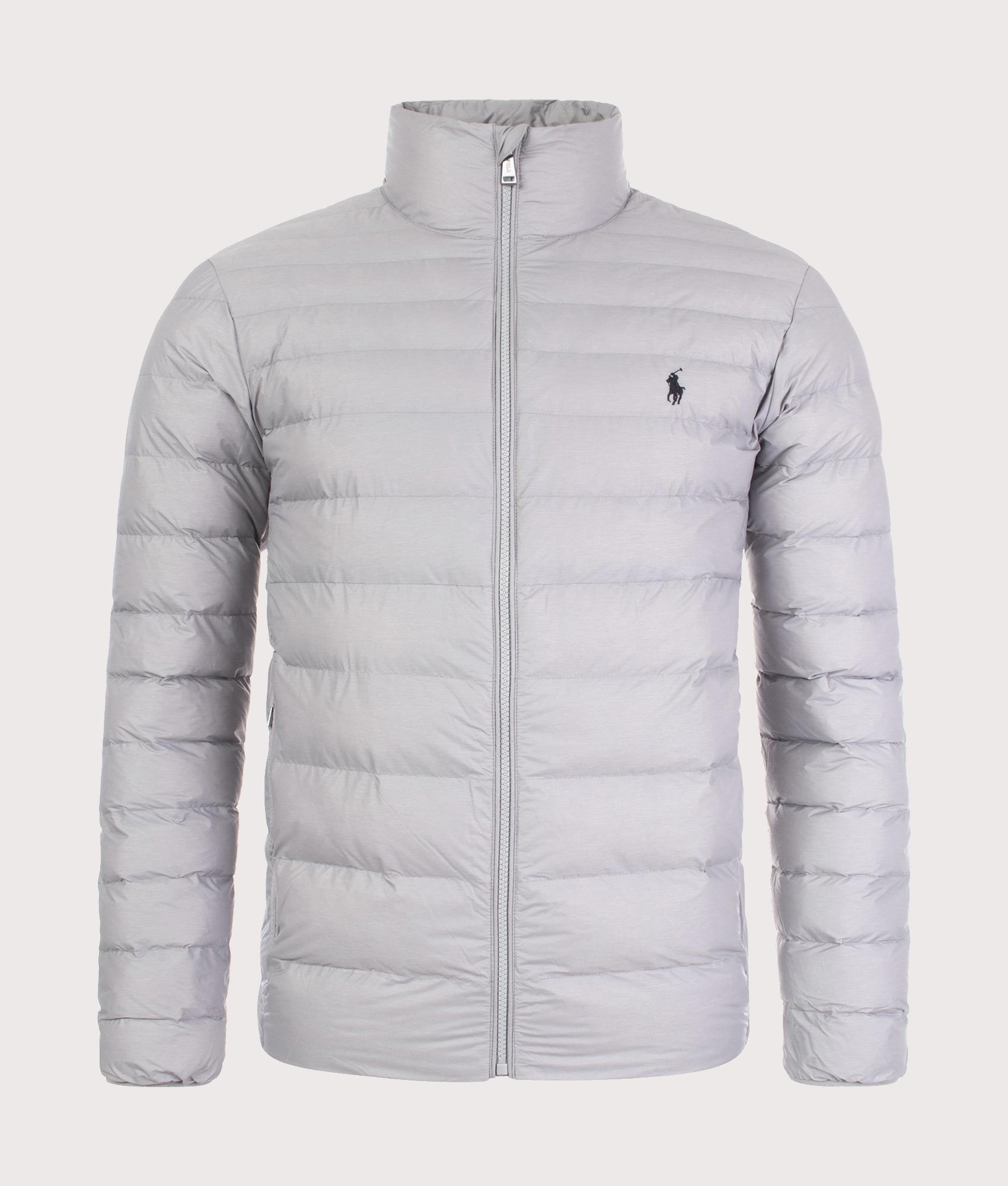 Terra Packable Quilted Jacket Light Grey Heather |Polo Ralph Lauren | EQVVS