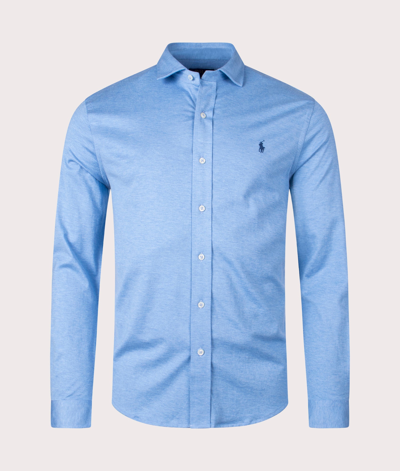 Long Sleeve Shirt Soft Royal Heather | Polo Ralph Lauren | EQVVS