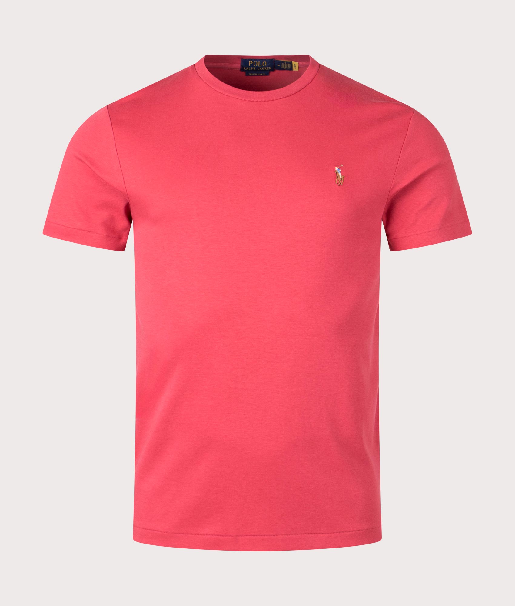 Custom Slim Fit Pima T-Shirt Nantucket Red | Polo Ralph Lauren | EQVVS