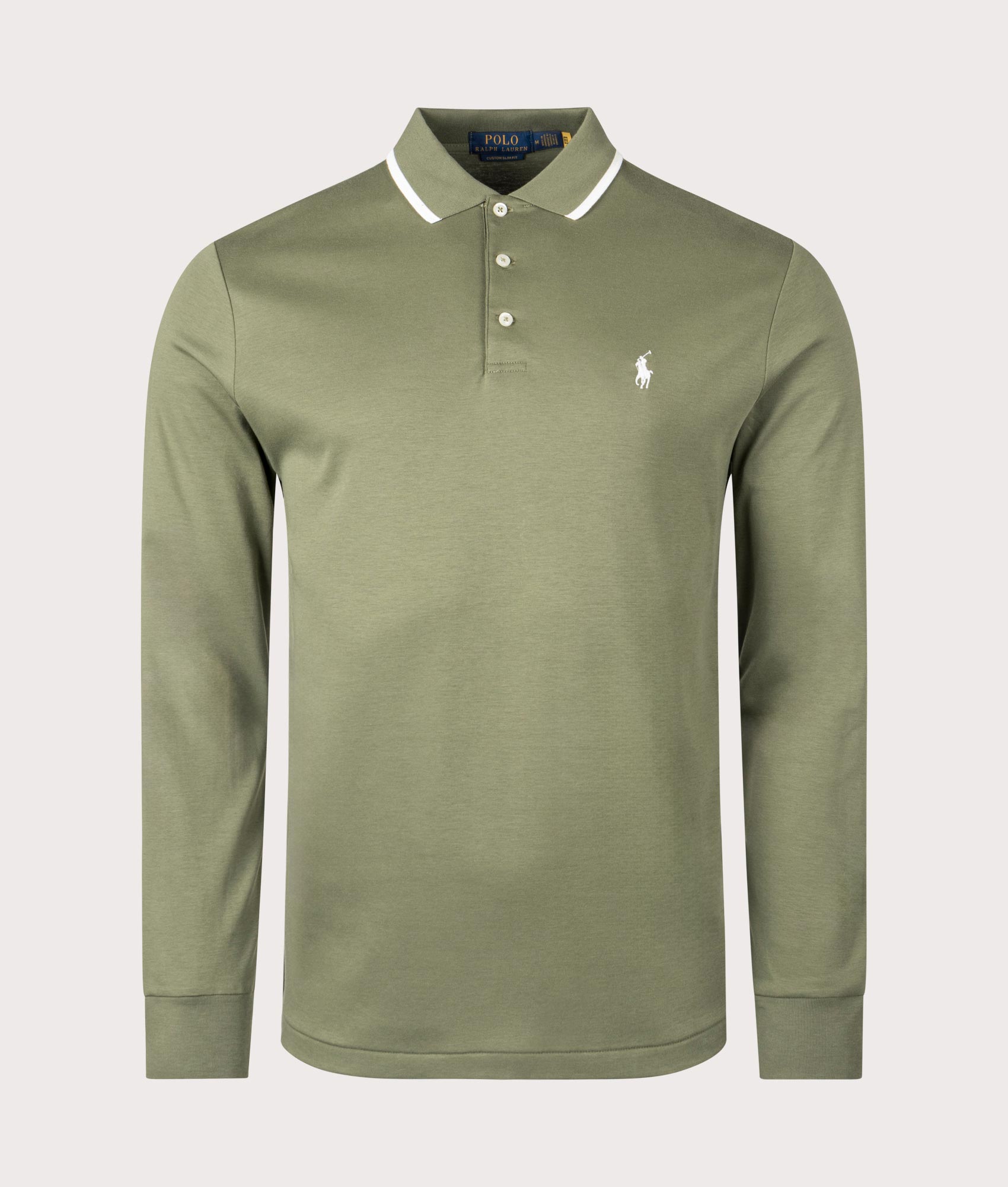 Custom Slim Fit Soft Cotton Polo Shirt | Polo Ralph Lauren | EQVVS
