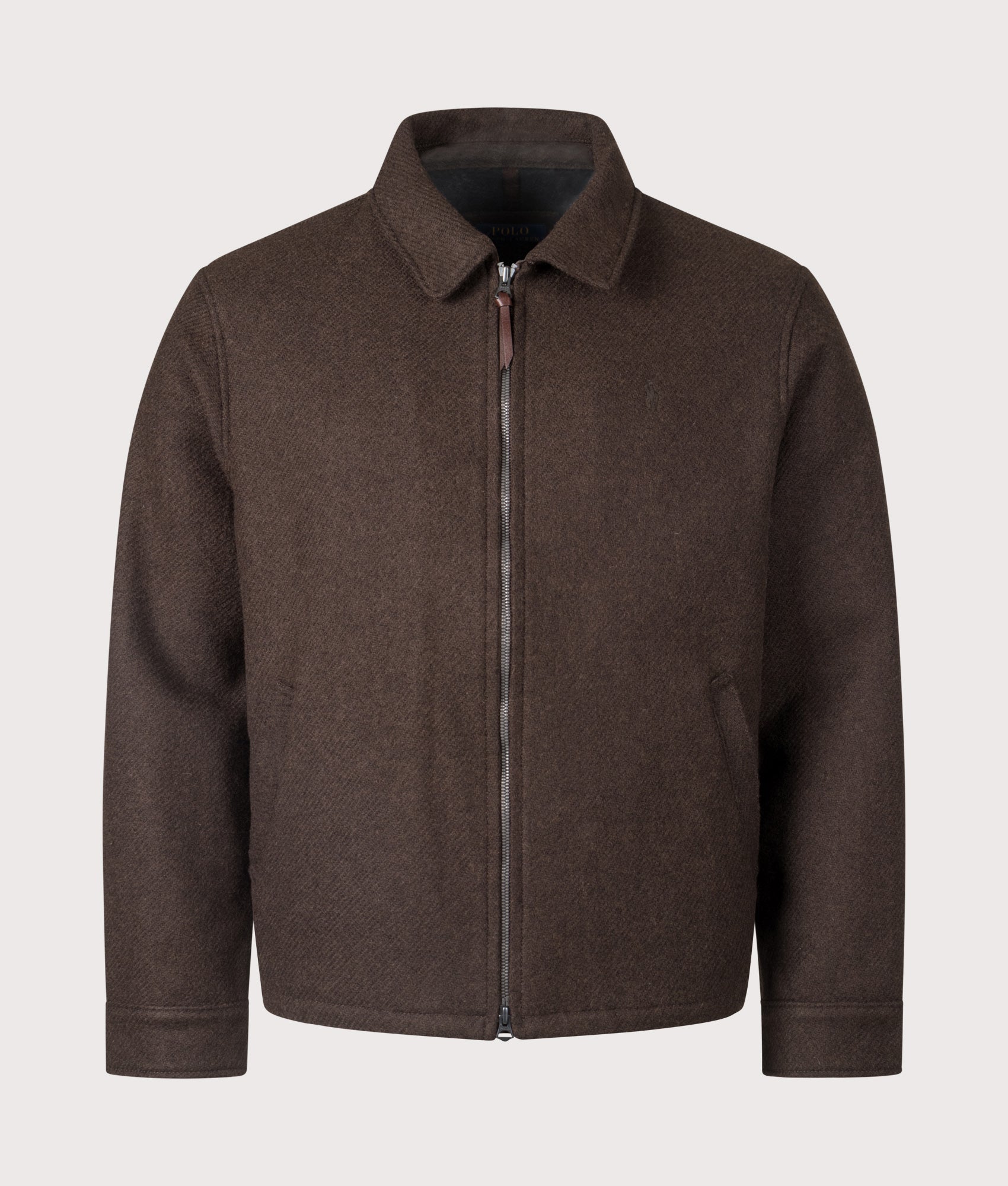 The Langdon Wool Jacket in Brown | Polo Ralph Lauren | EQVVS