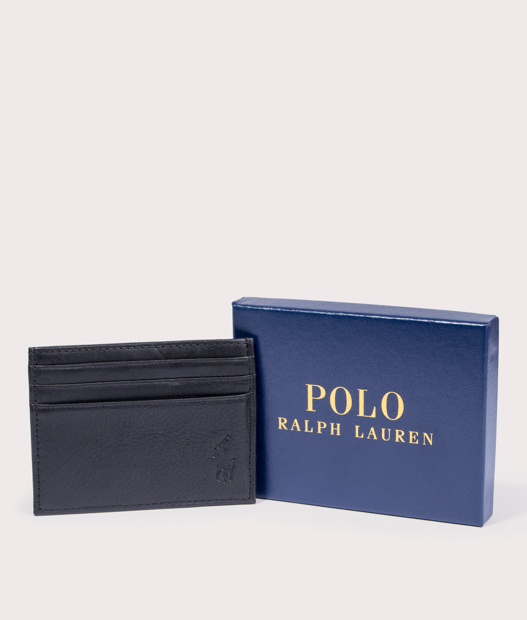 Small Multi Card Case in Black | Polo Ralph Lauren | EQVVS