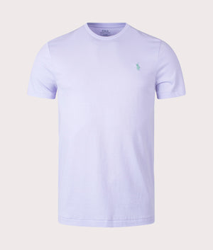 Custom Slim Fit T-Shirt Flower Purple | Polo Ralph Lauren | EQVVS