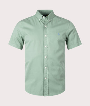 Slim Fit Twill Sport Shirt Faded Mint | Polo Ralph Lauren | EQVVS