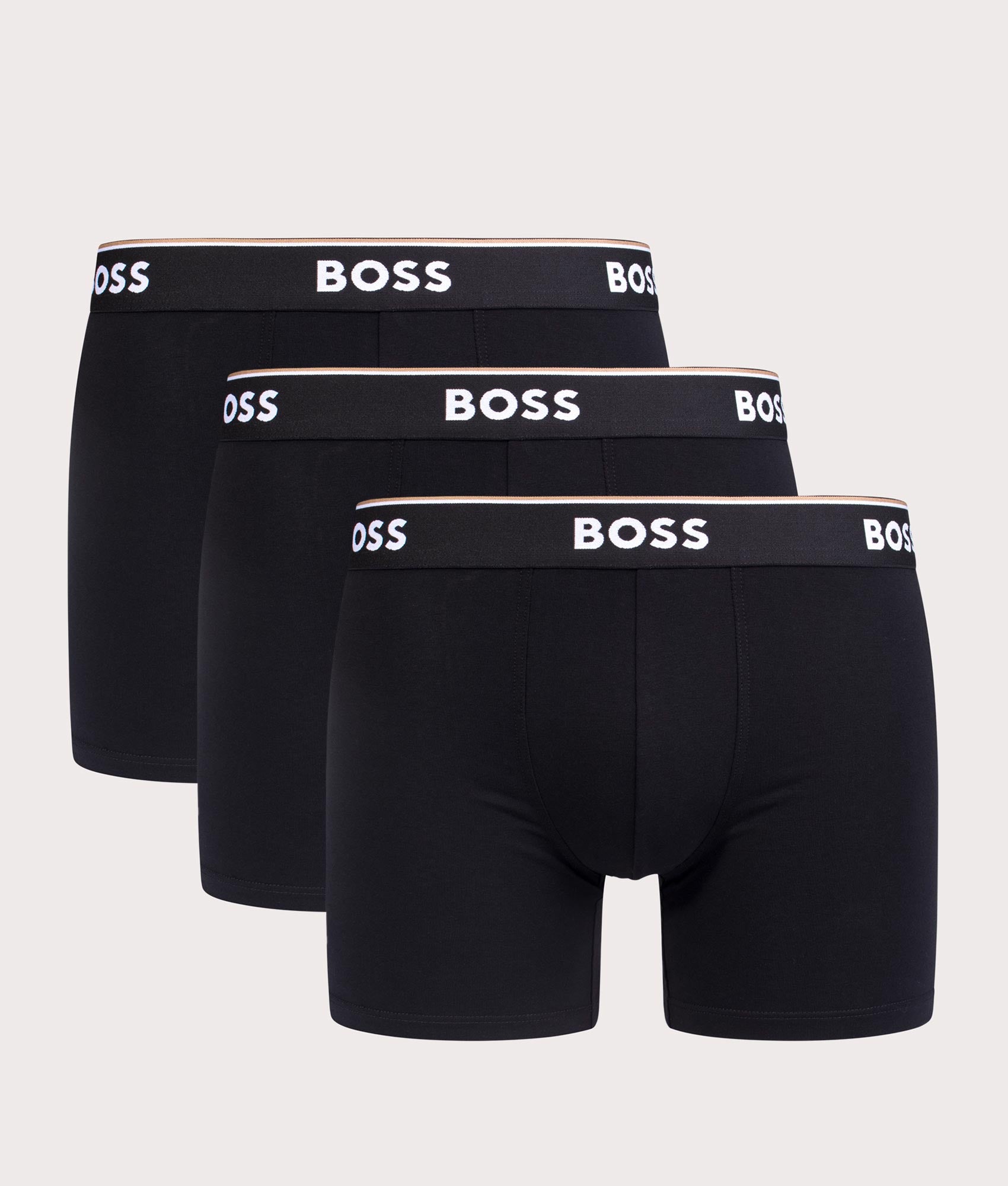 BOSS 3 Pack Power Boxers in Black | EQVVS Menswear