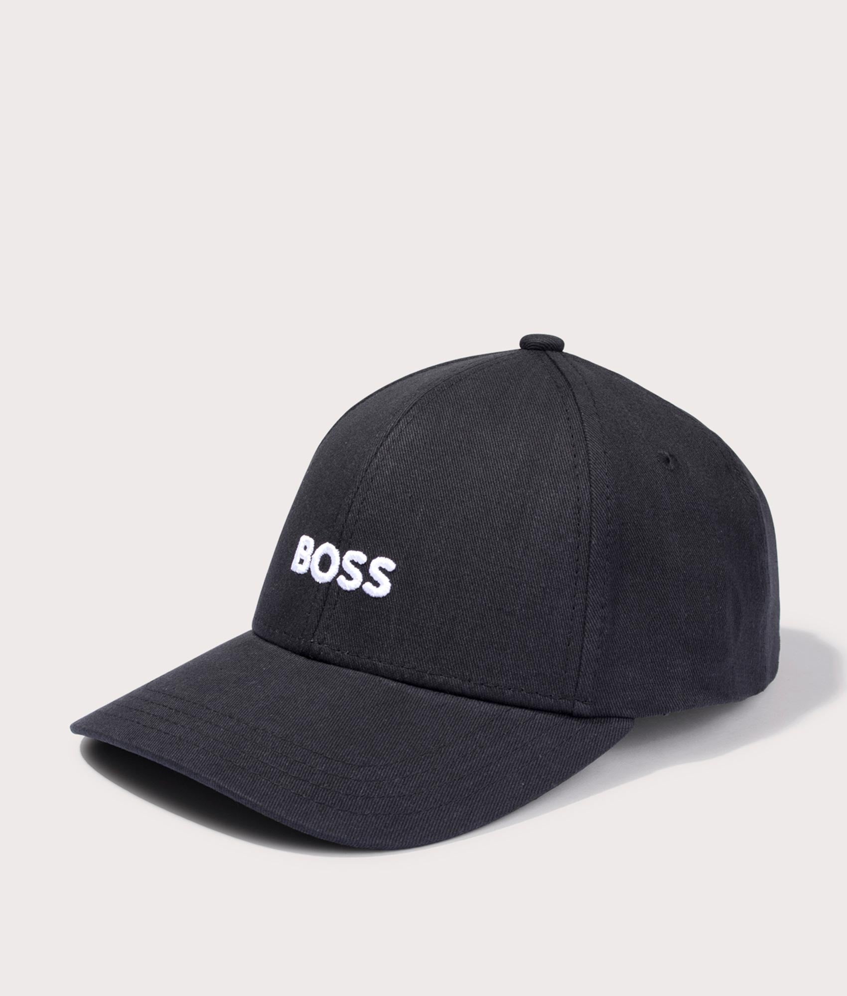 Cotton Twill Zed Cap Black | BOSS | EQVVS