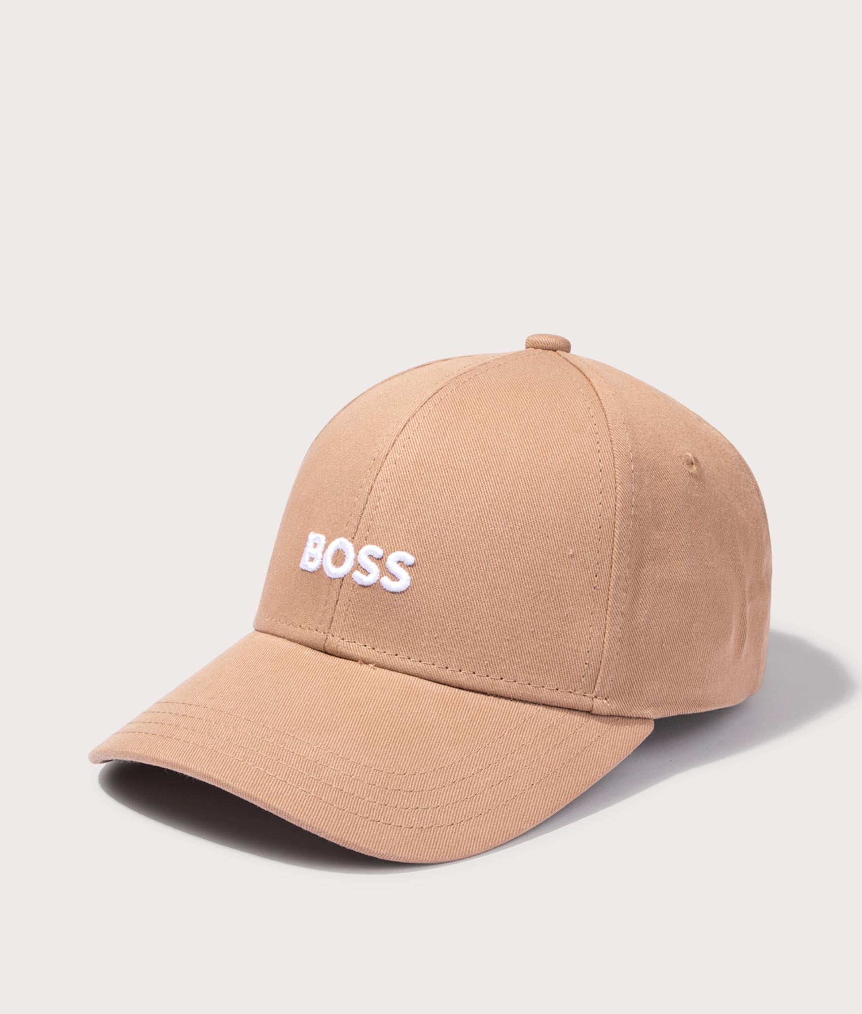 Cotton Twill Zed Cap Medium Beige | BOSS | EQVVS
