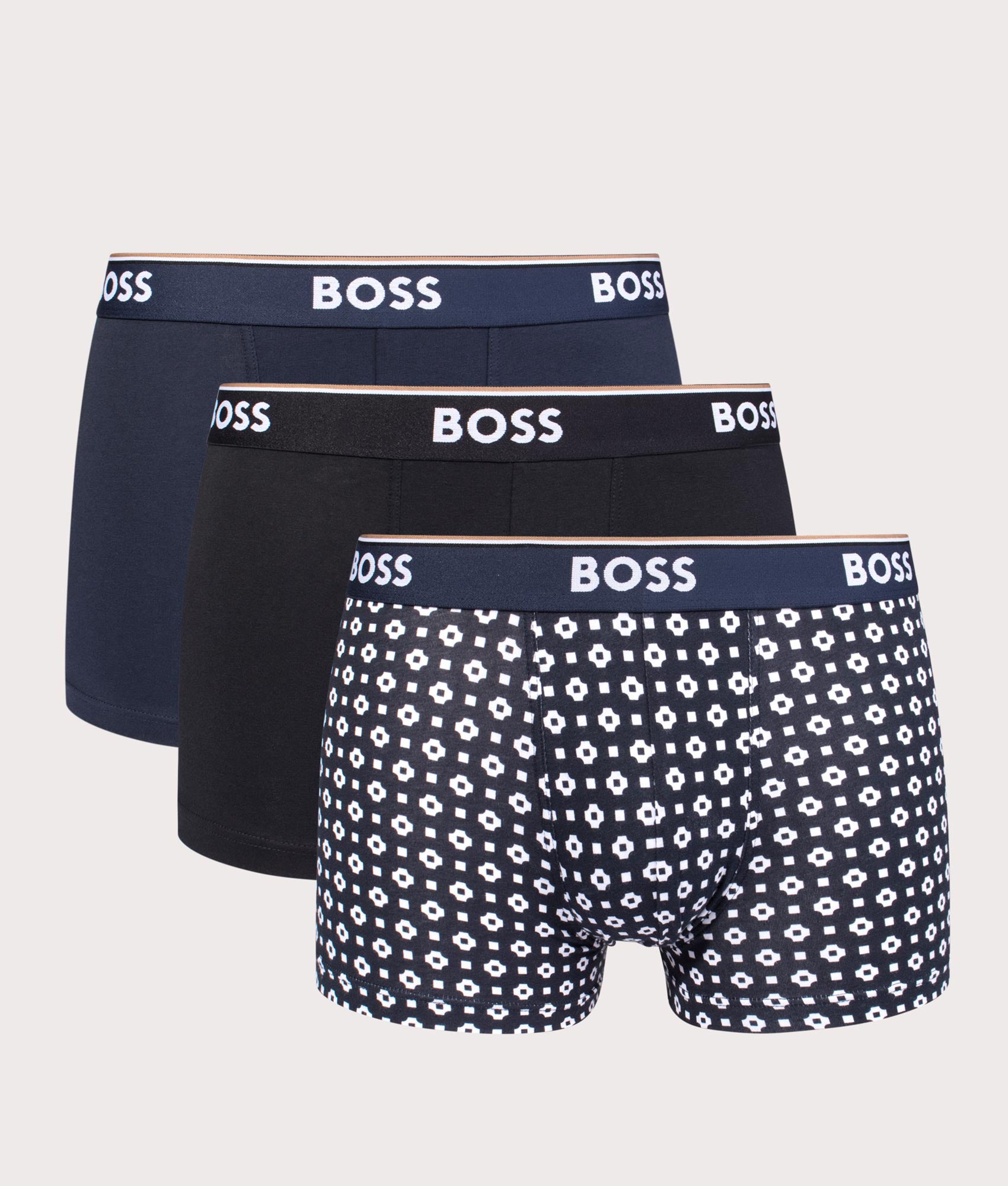 3 Pack Power Design Trunks | BOSS | EQVVS
