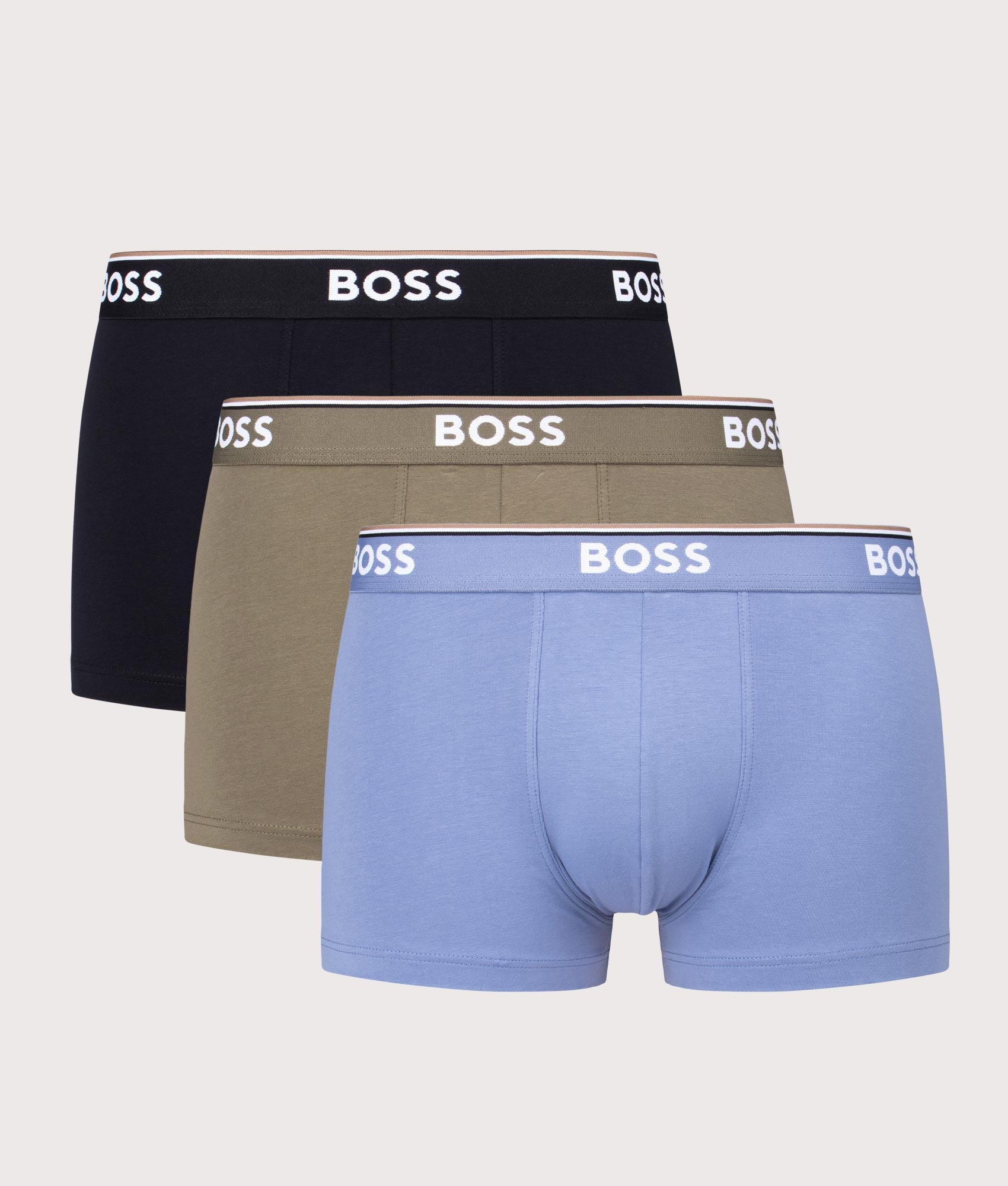 3 Pack Power Trunks 979 Black Green Light Blue| BOSS | EQVVS
