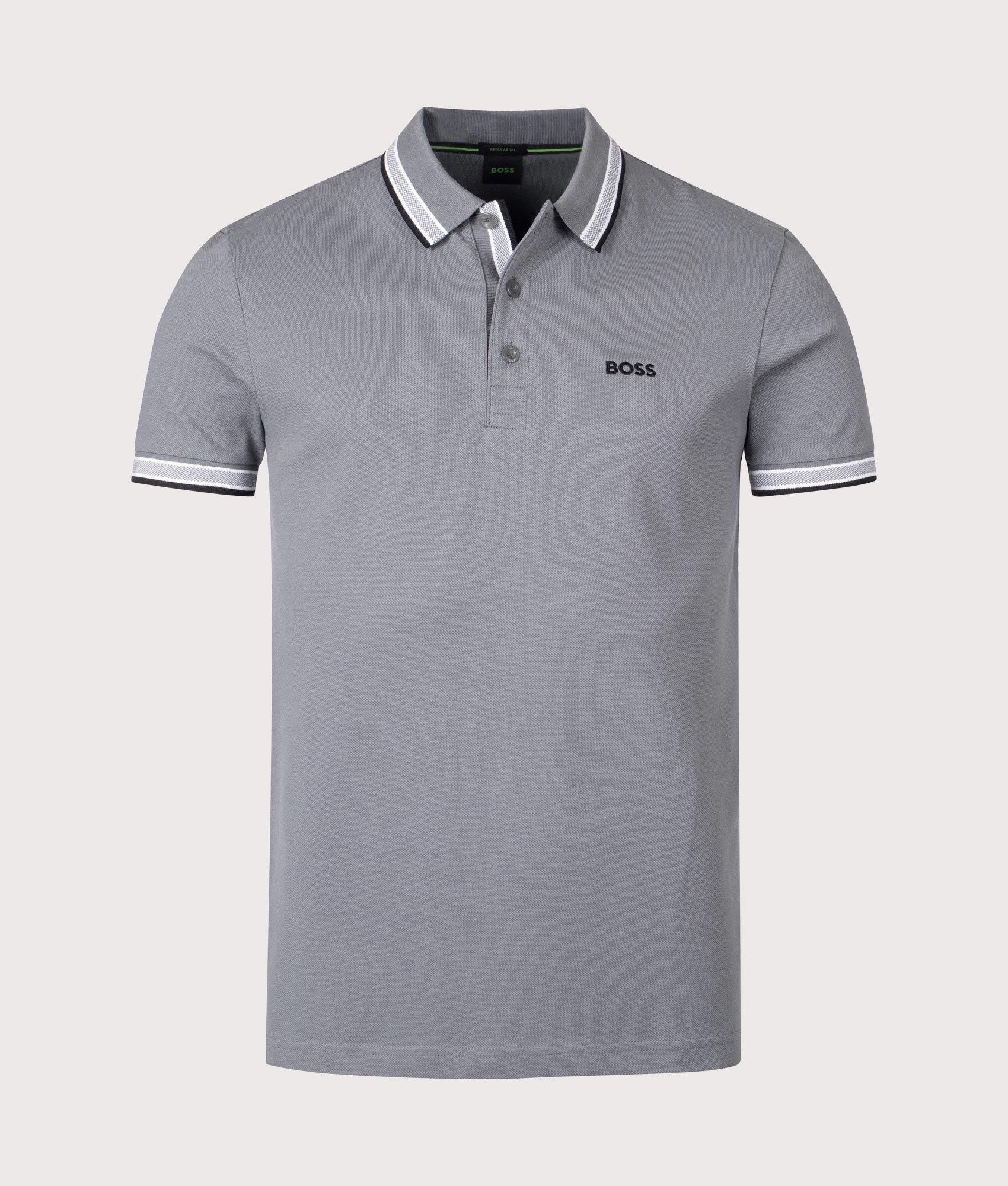 Paddy Polo Shirt Dark Beige | BOSS | EQVVS