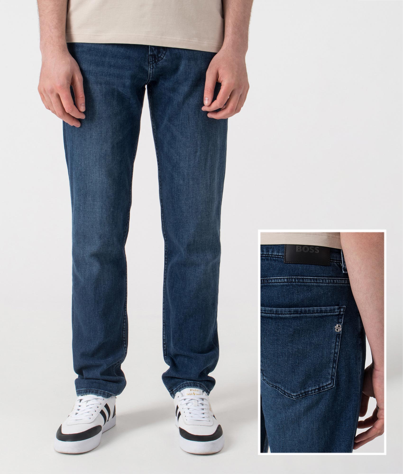 Maine Jeans in Navy | BOSS | EQVVS