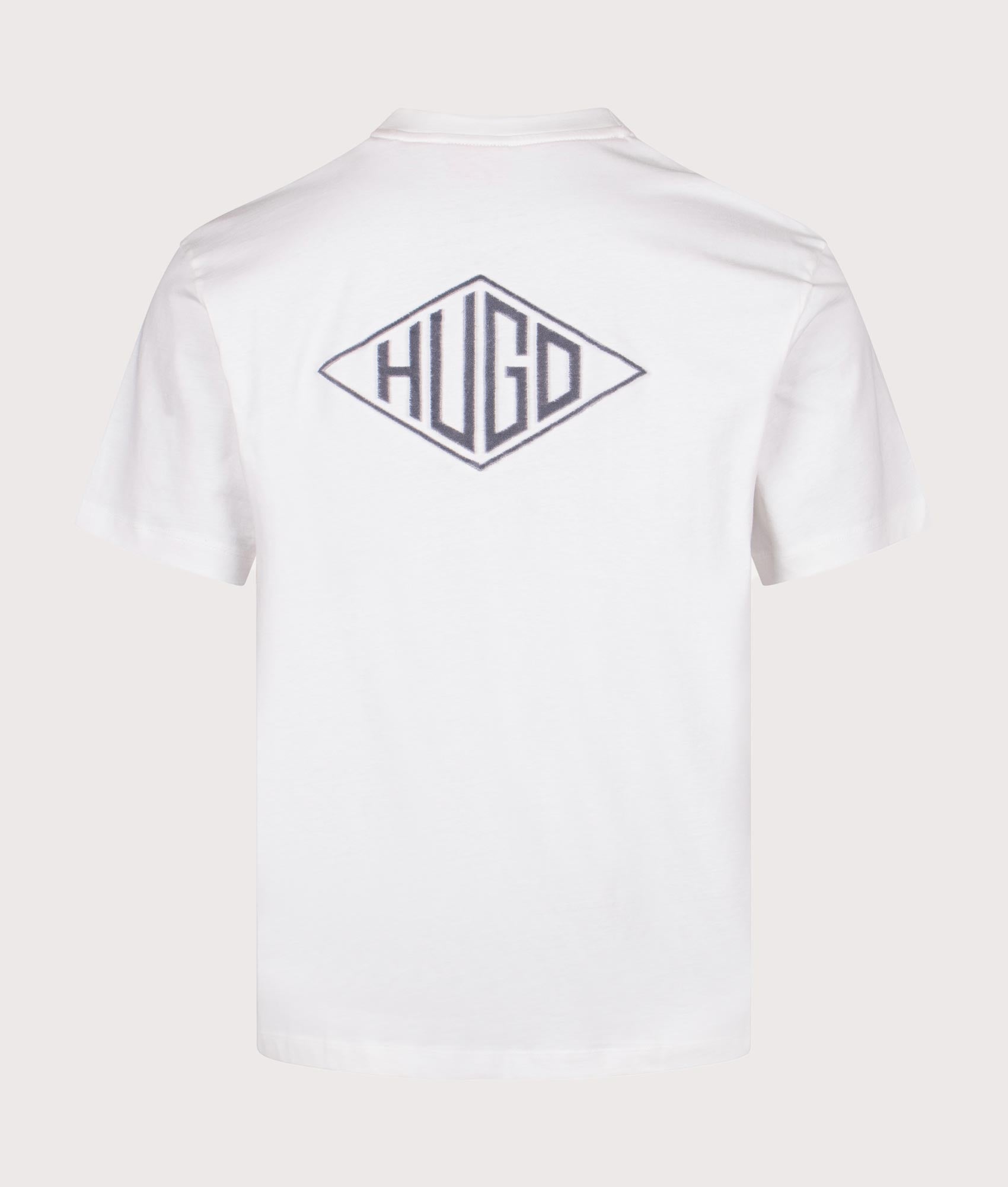 Darunu T-Shirt in White | HUGO | EQVVS