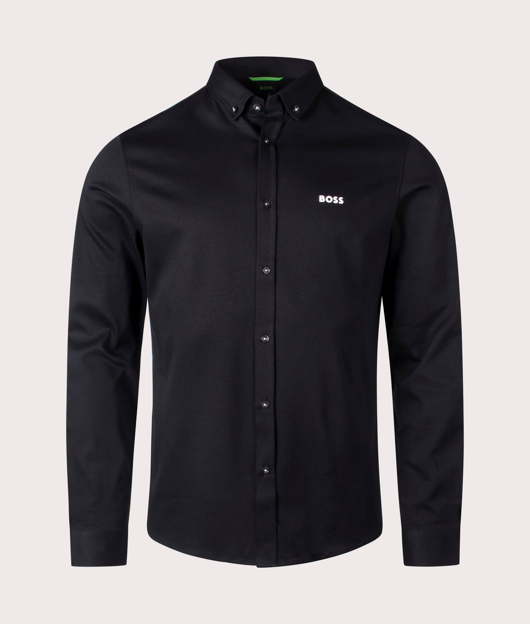 Motion Shirt in Black | BOSS | EQVVS