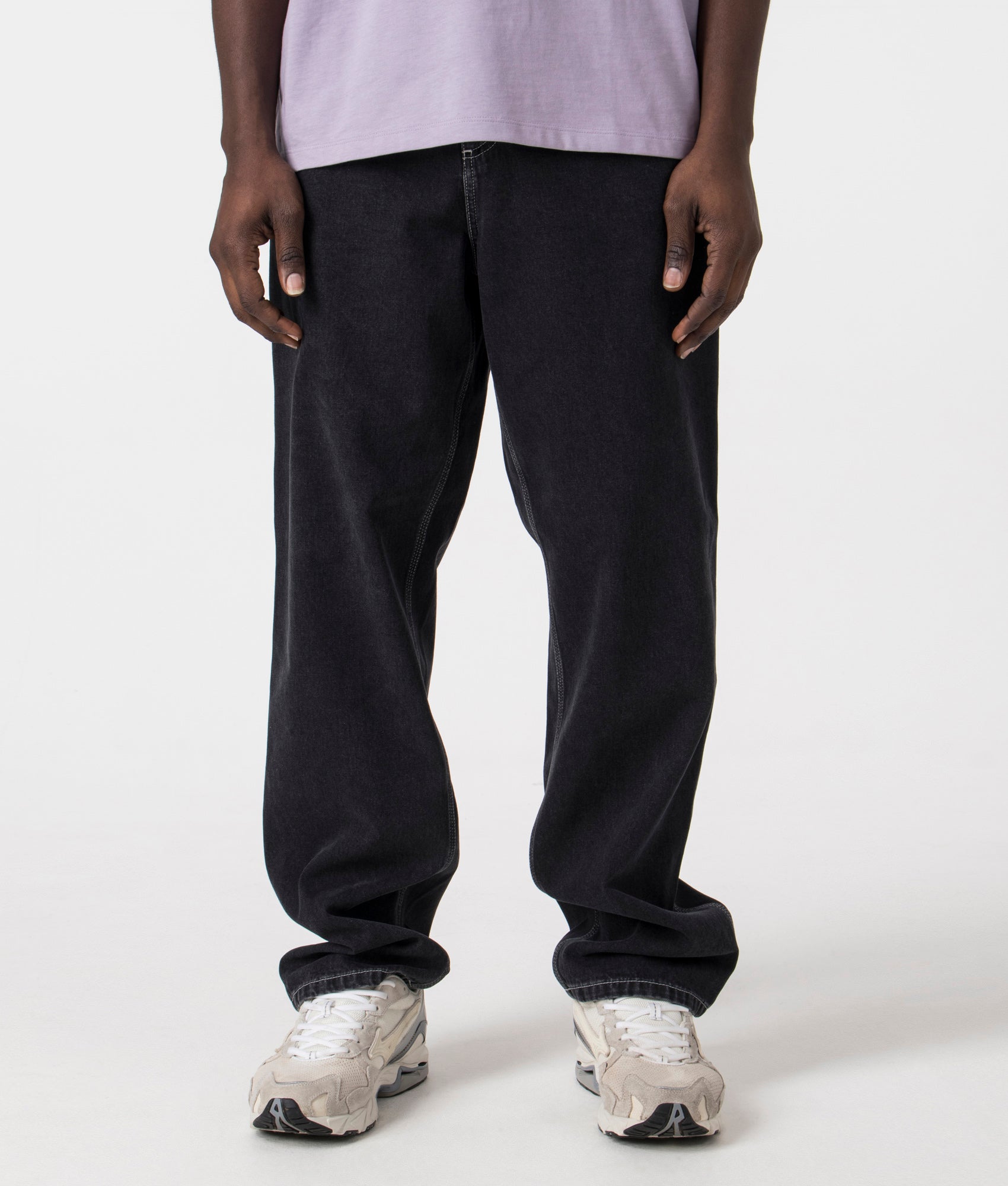 Relaxed Fit Simple Jeans Black | Carhartt WIP | EQVVS