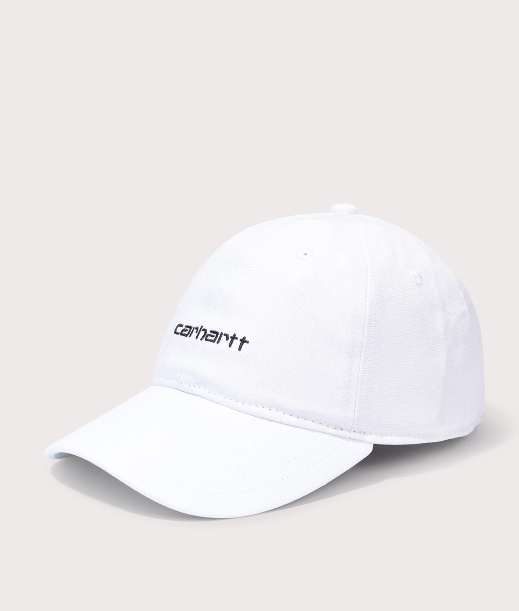 Canvas Script Cap White/Black | Carhartt WIP | EQVVS