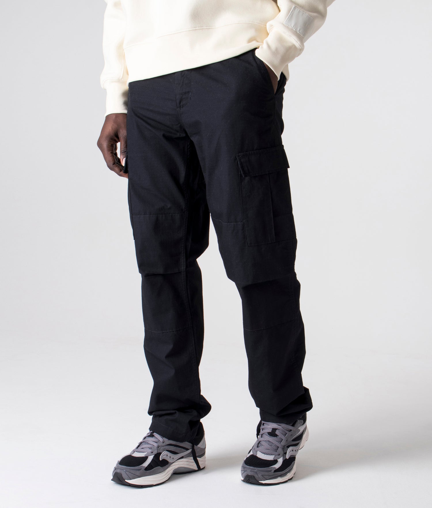 Aviation Pants in Black | Carhartt WIP | EQVVS