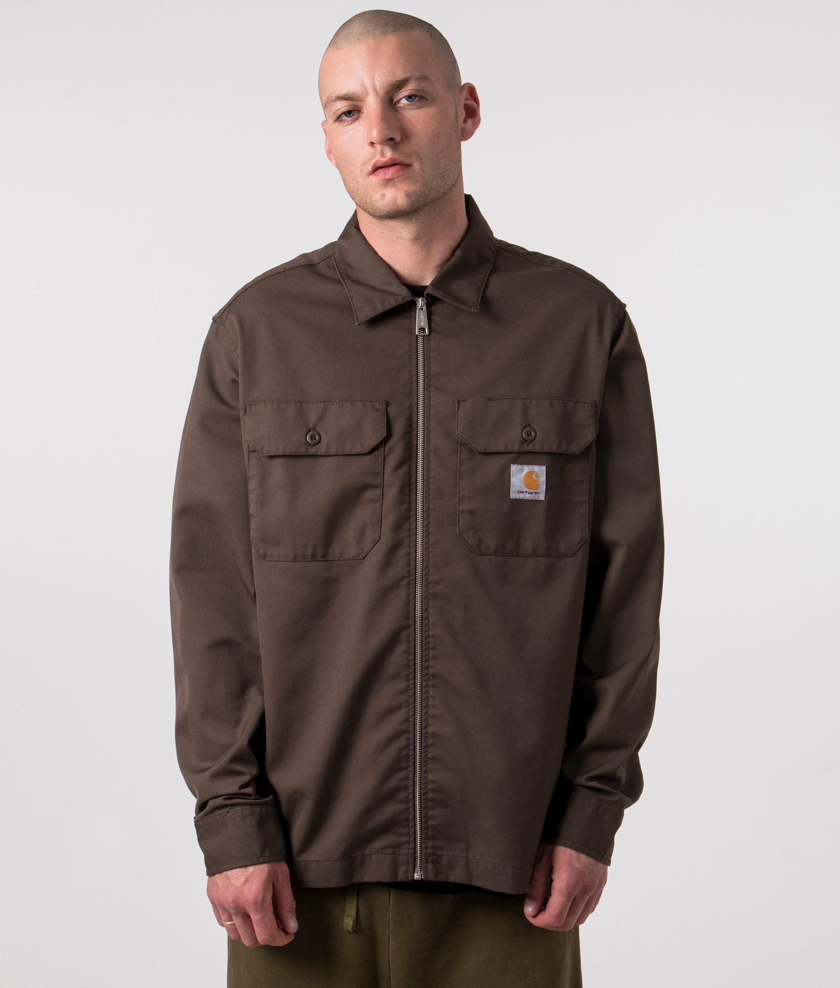 Zip Through Craft Overshirt Buckeye | Carhartt WIP | EQVVS