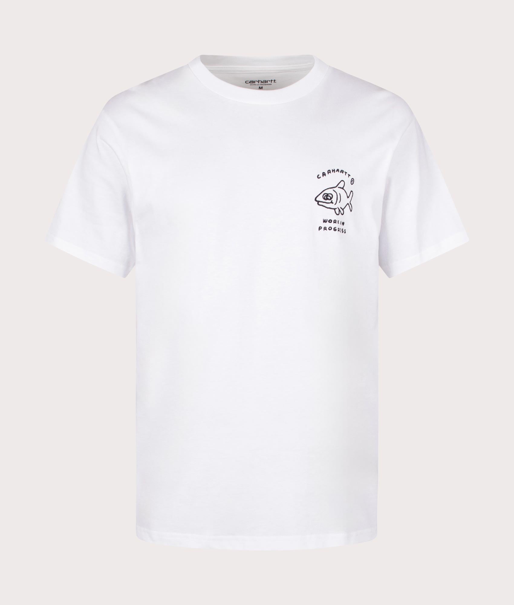 Relaxed Fit Icons T-Shirt In White/Black | Carhartt WIP | EQVVS