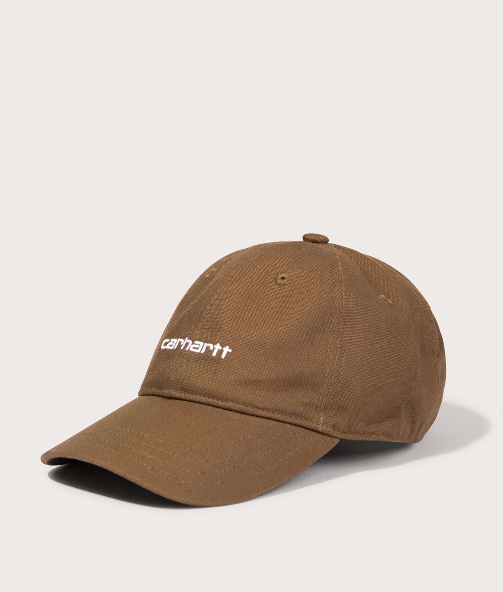Canvas Script Cap Lumber White | Carhartt Wip | EQVVS