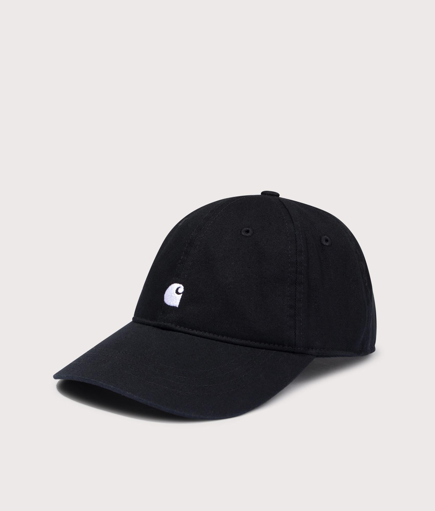 Madison Logo Cap in Black/White | Carhartt WIP | EQVVS