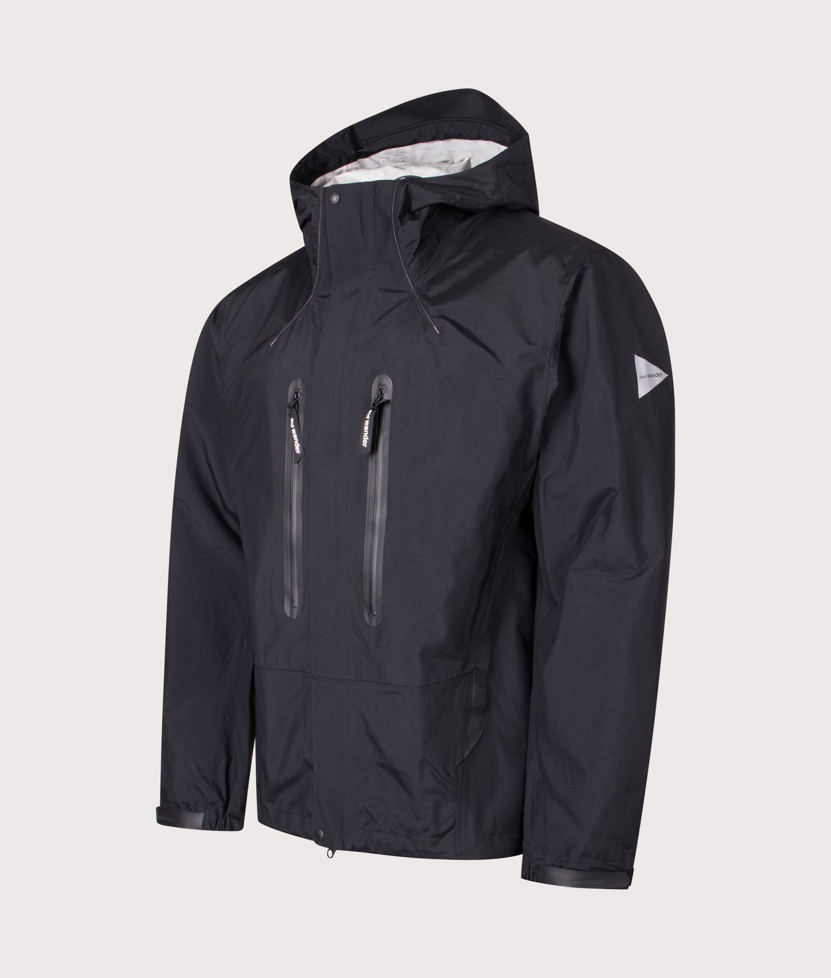 2.5L Hiker Rain Jacket in Black | and wander | EQVVS