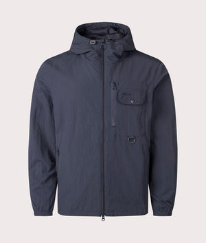Angler Showerproof Jacket in Navy | Barbour | EQVVS