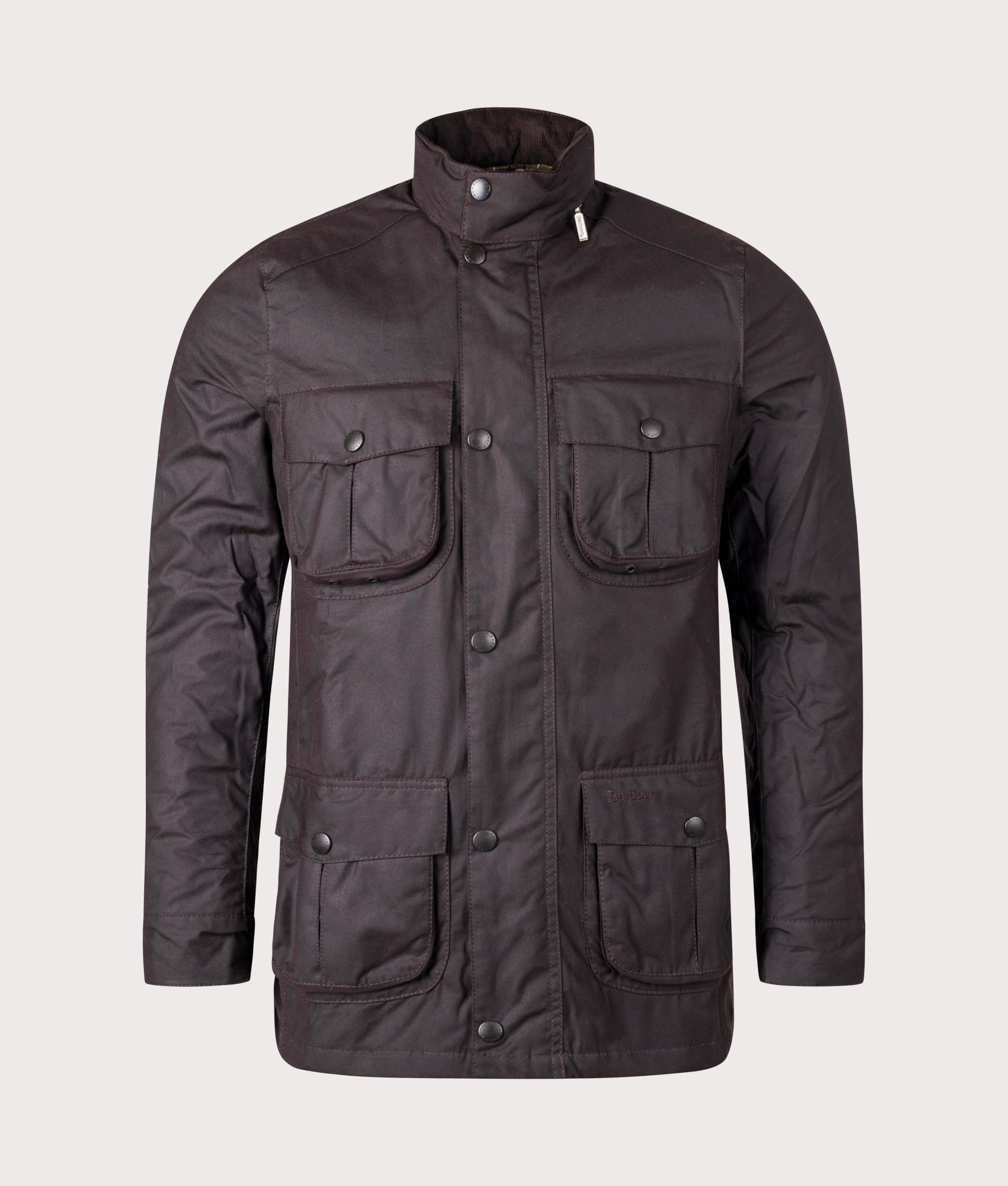 Barbour Corbridge Wax Jacket for Men in Rustic and Tartan at EQVVS