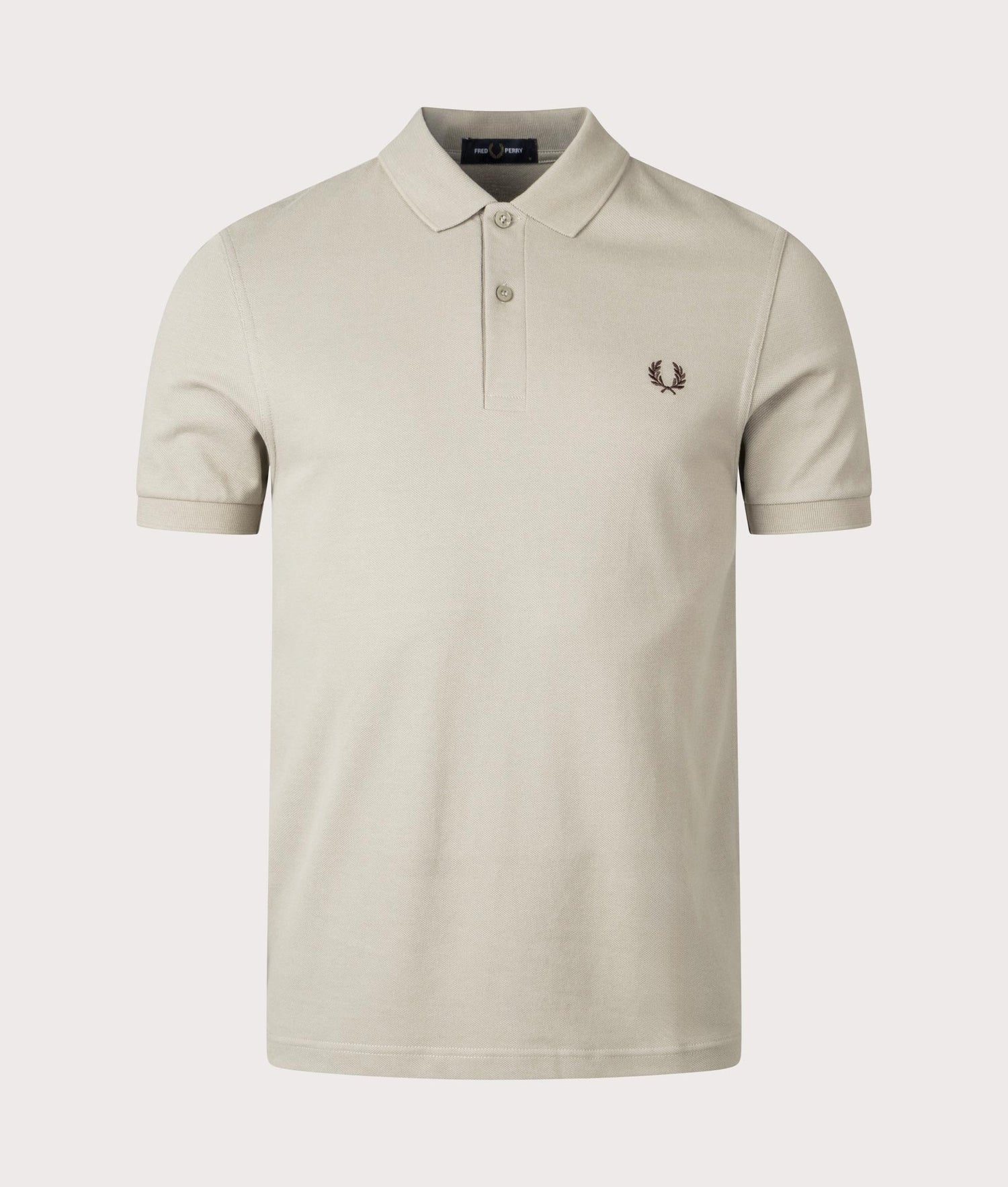 Plain Fred Perry Shirt Light Grey | Fred Perry | EQVVS