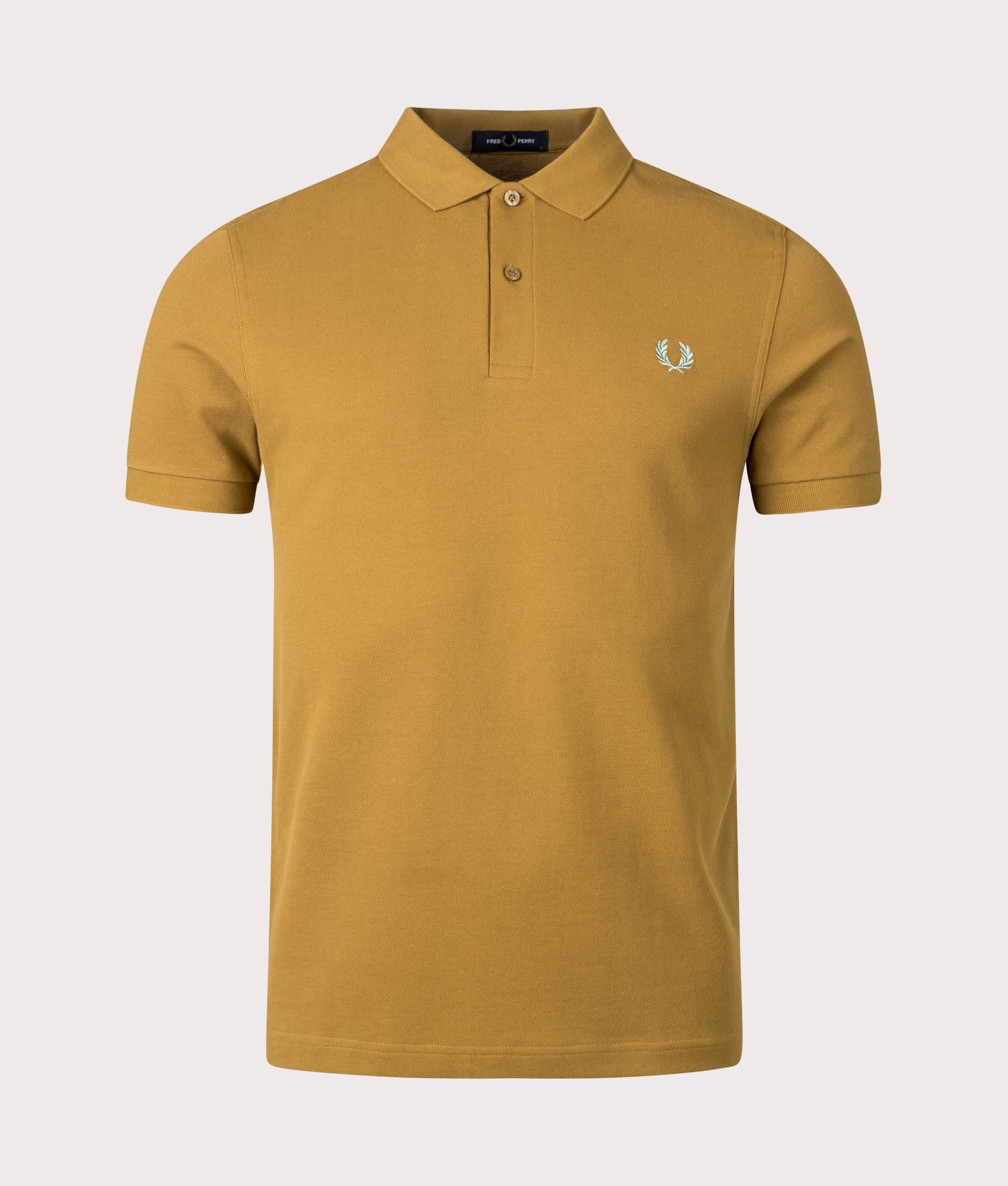 Plain Fred Perry Shirt Dark Caramel | Fred Perry | EQVVS