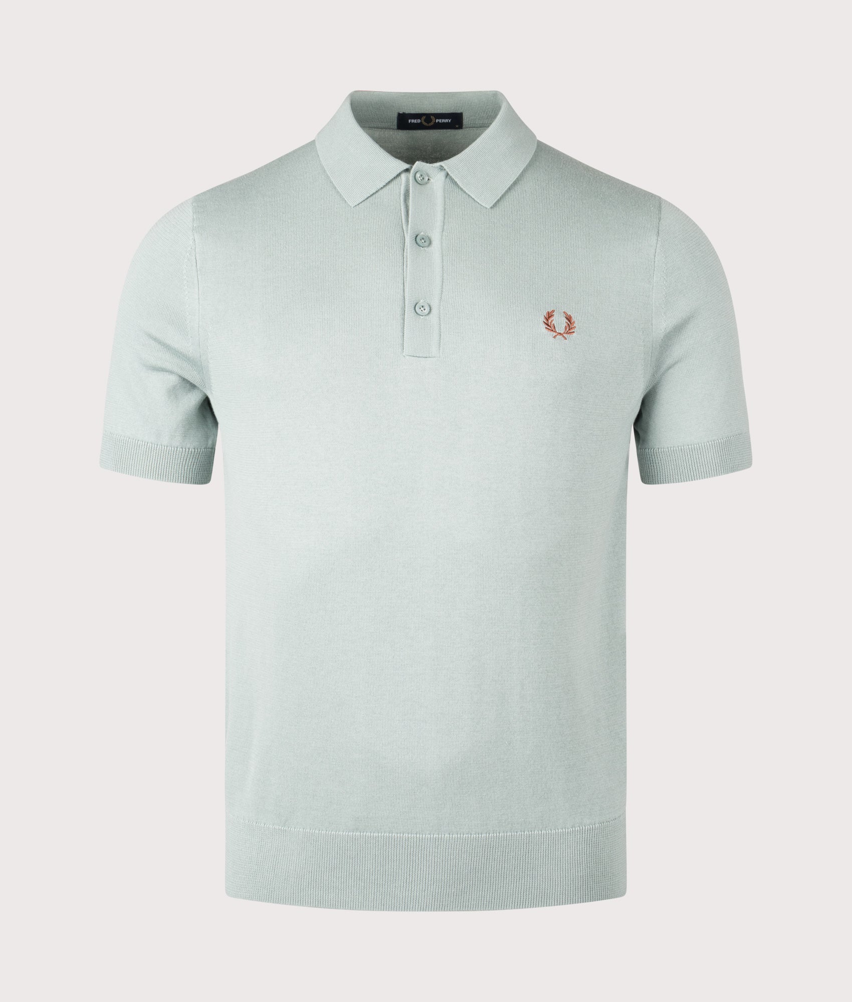 Cotton Polo Shirt Silver Blue | Fred Perry | EQVVS