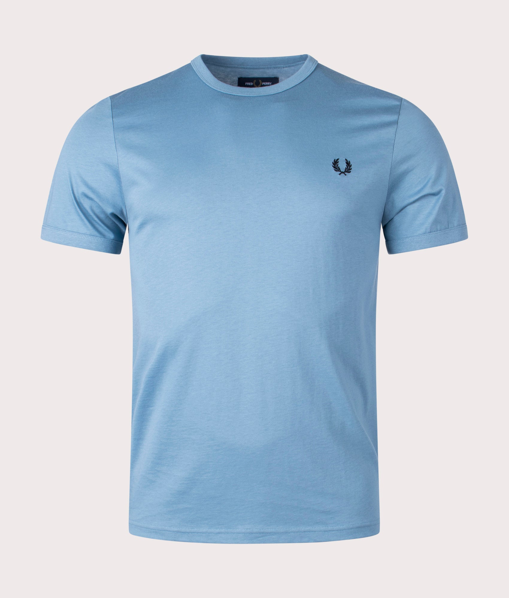 Ash Blue Ringer T-Shirt | Fred Perry | EQVVS