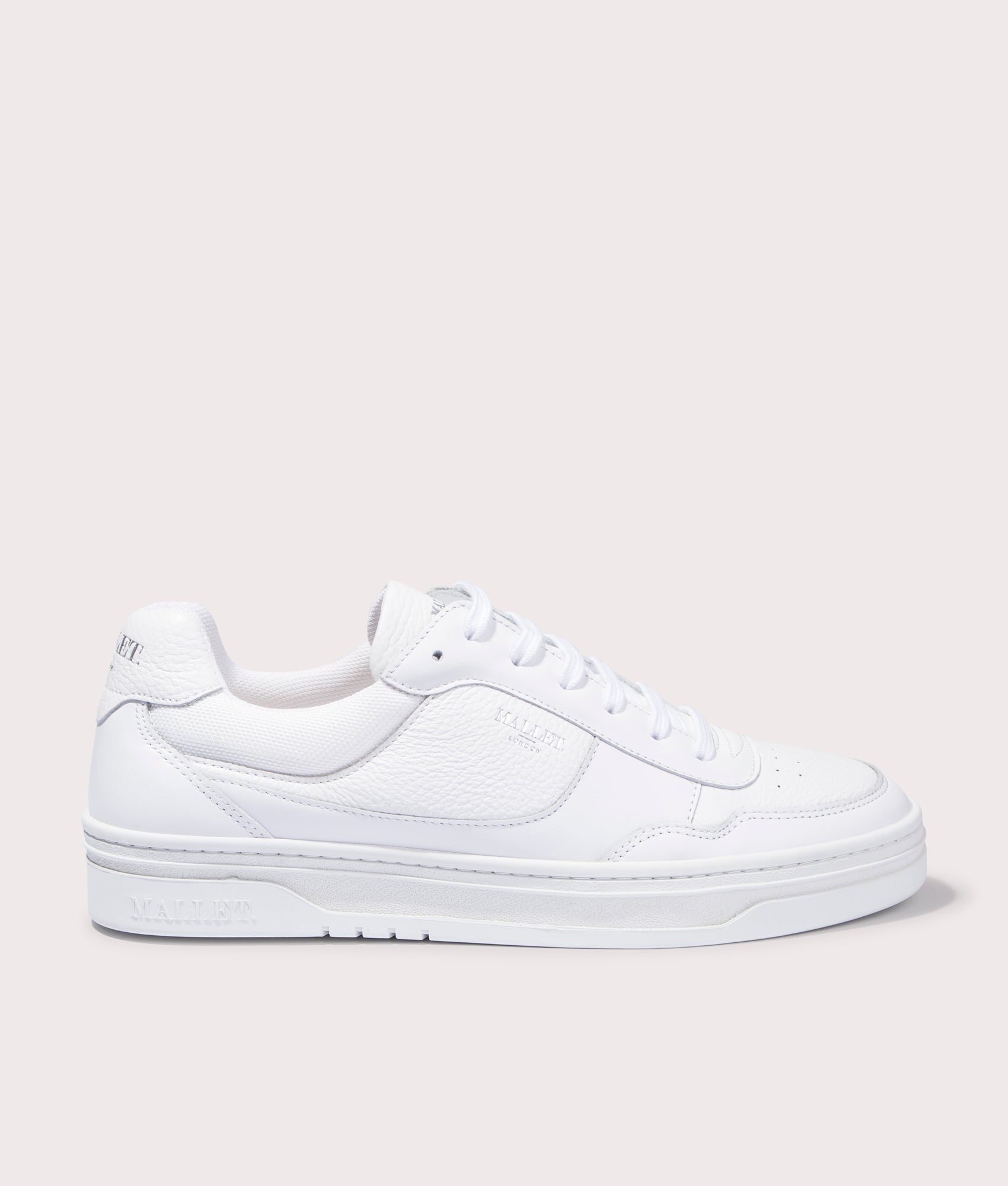 Bennet Trainers in White | Mallet | EQVVS Mens Footwear