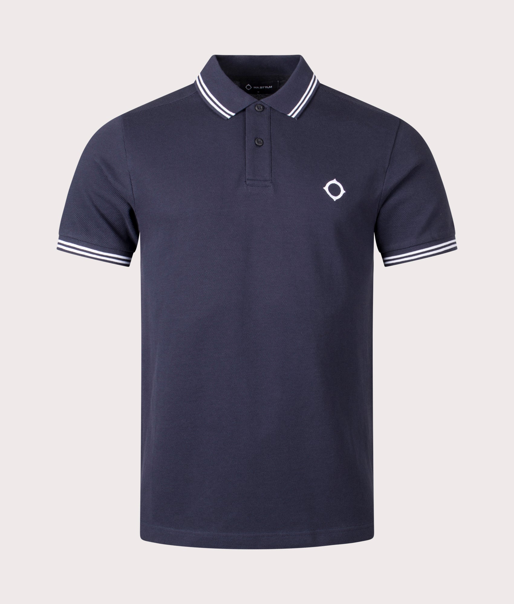 Double Tipped Polo Shirt Ink Navy | MA.Strum | EQVVS