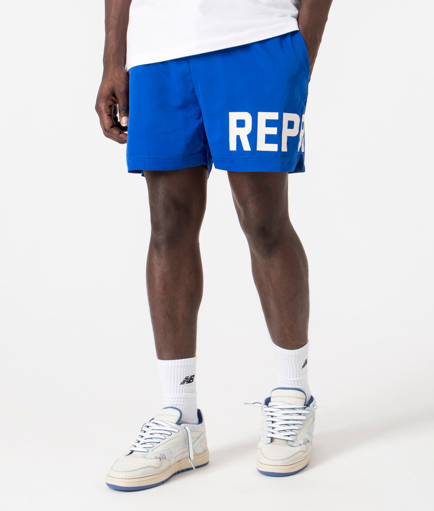 Regular Fit Represent Swim Shorts Cobalt | Represent | EQVVS