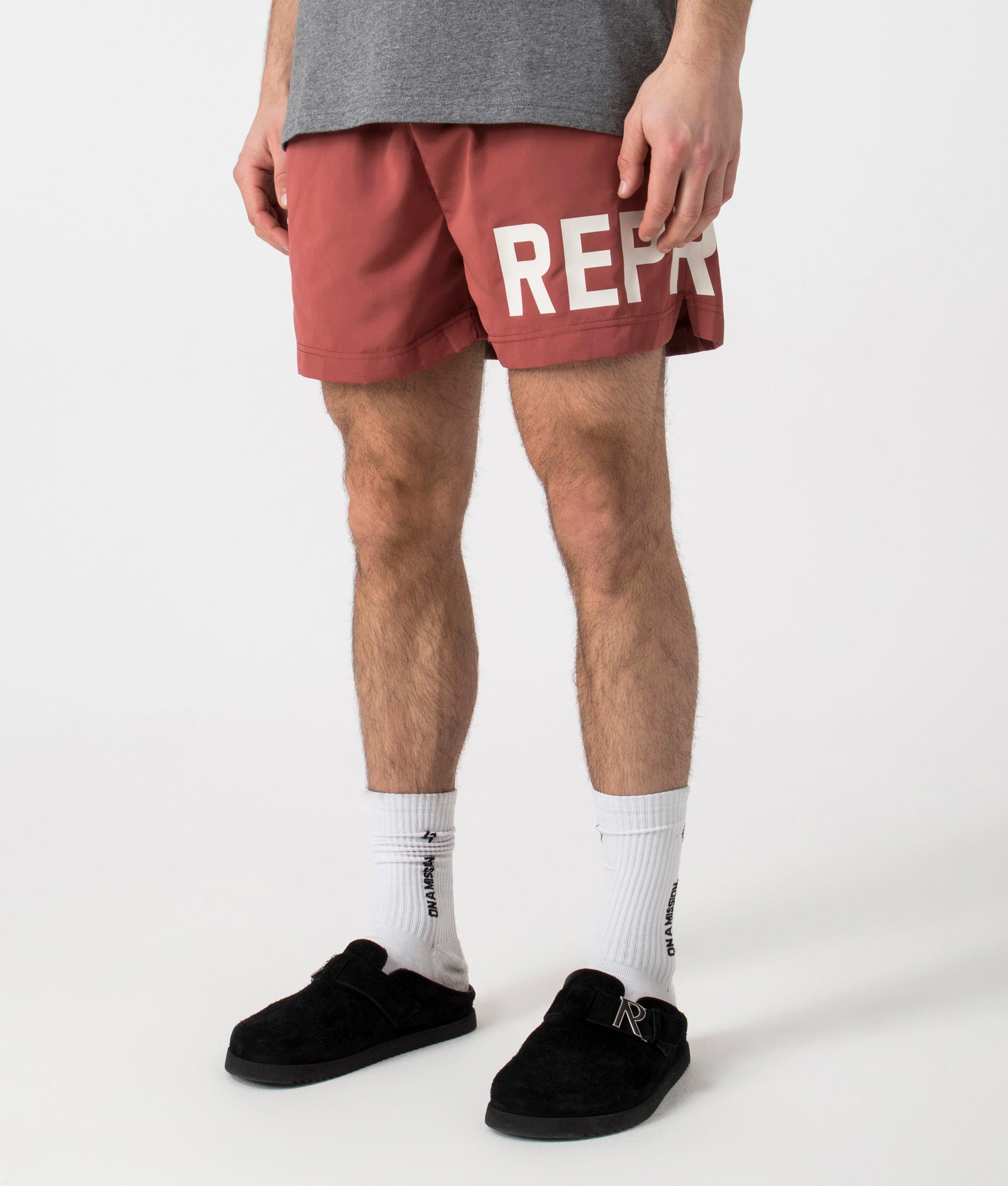Represent Swim Shorts Sunrise Pink | REPRESENT | EQVVS