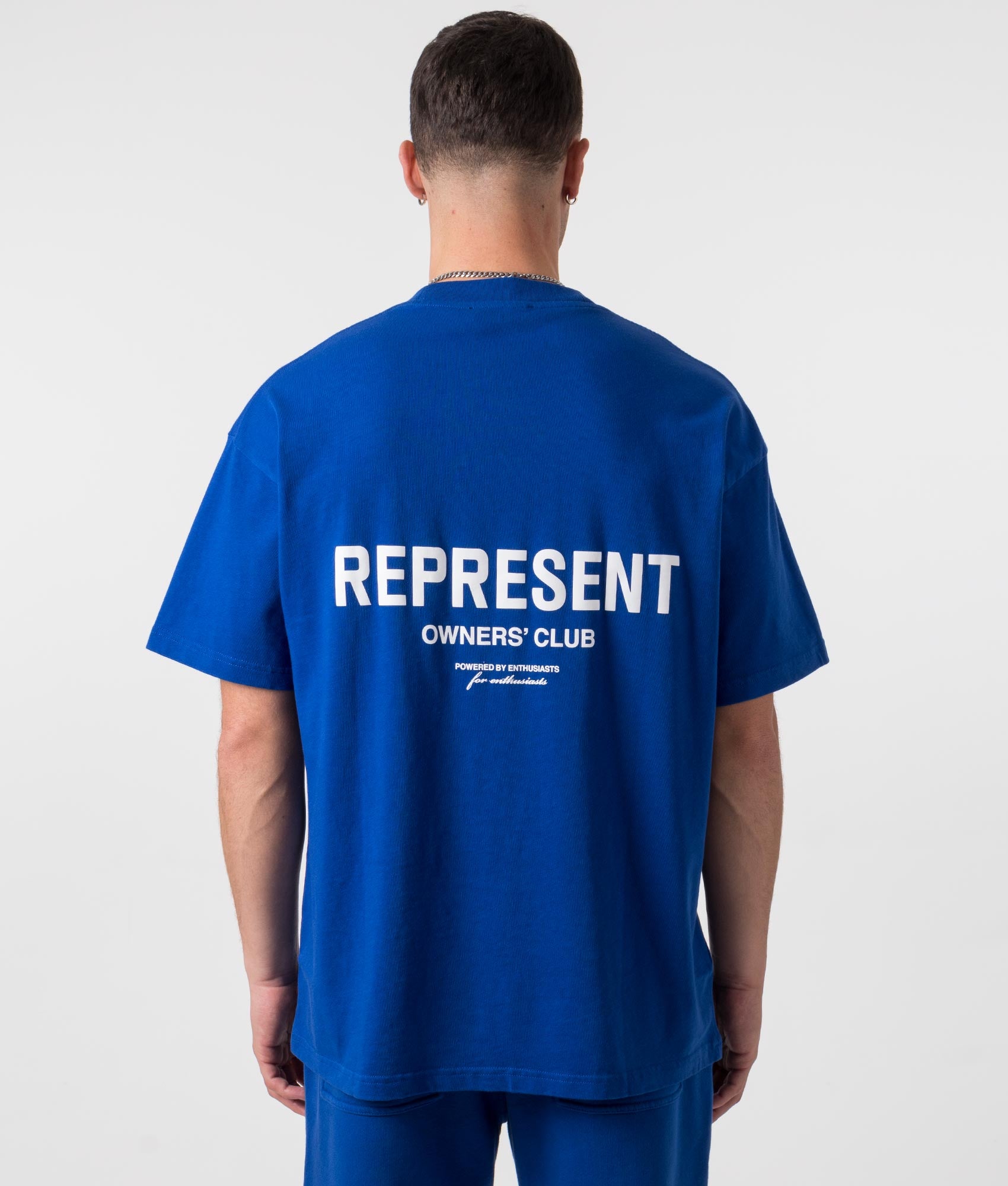 Owners' Club T-Shirt in 109 Cobalt Blue | REPRESENT | EQVVS