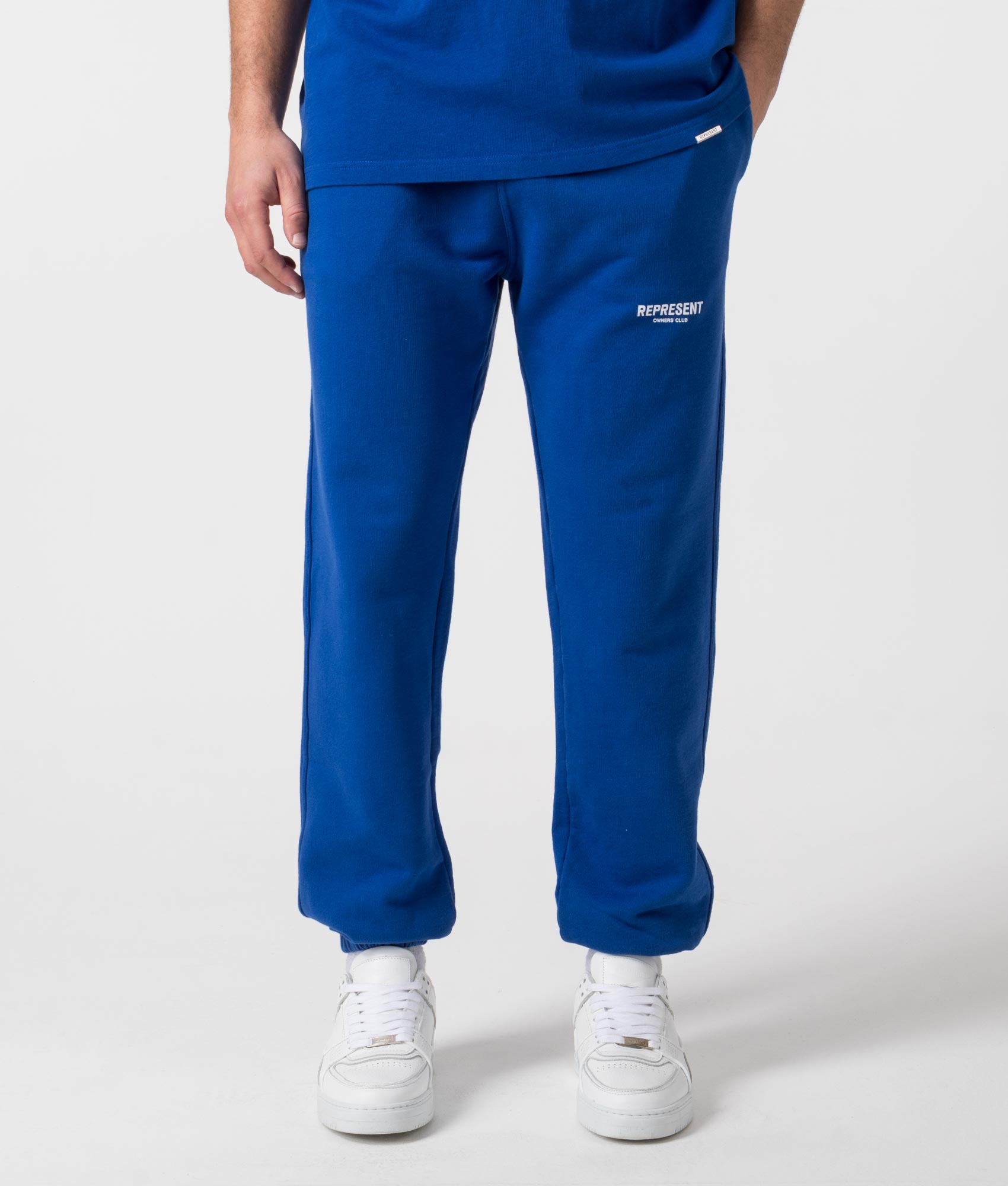 Relaxed Fit Owners' Club Joggers in 109 Cobalt Blue | REPRESENT | EQVVS