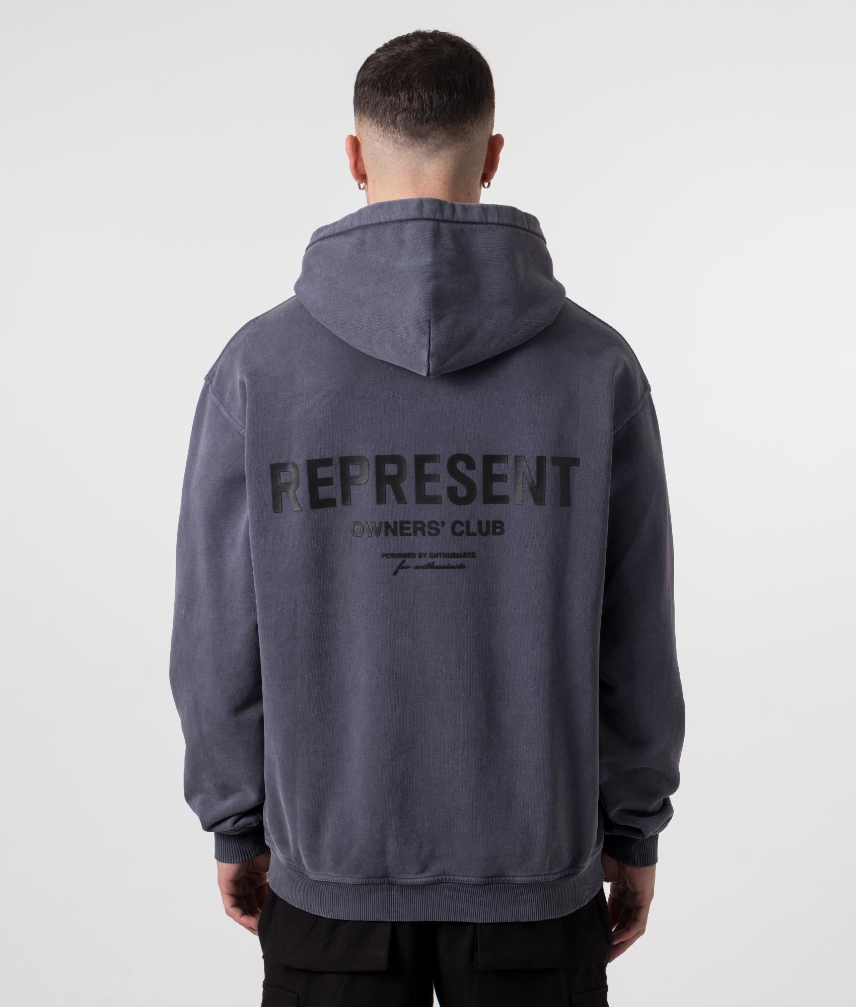 Represent Owners Club Hoodie Storm Grey | REPRESENT | EQVVS