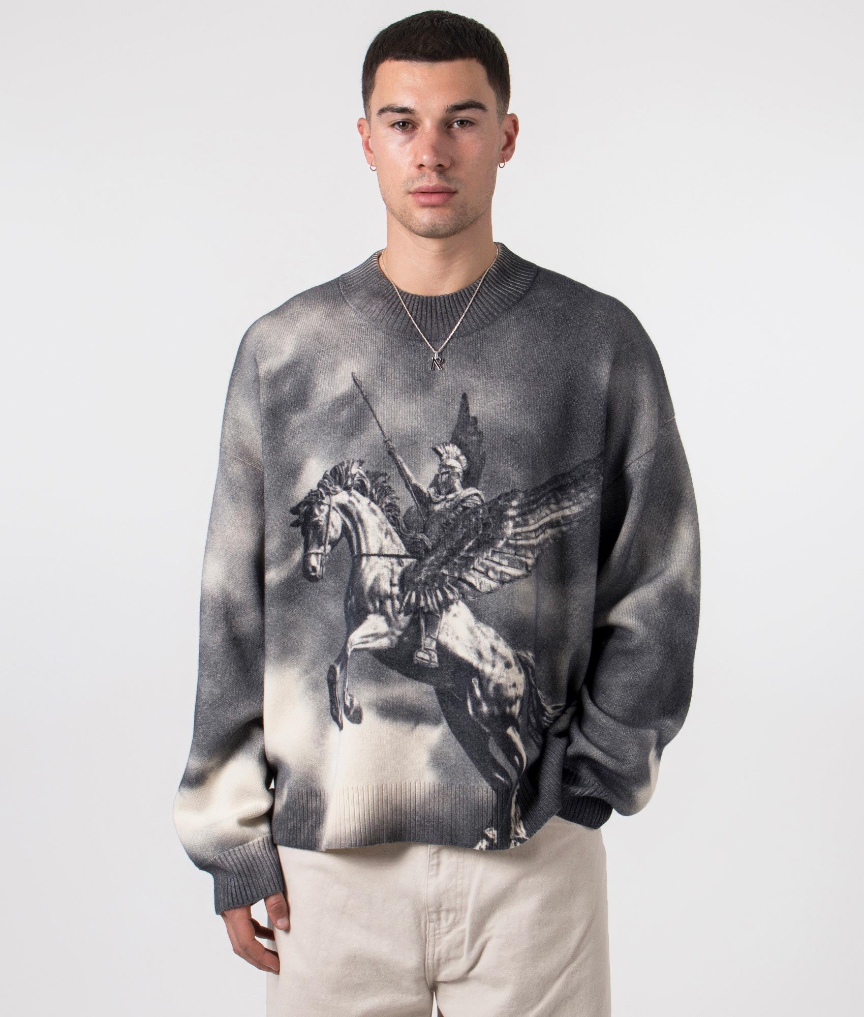 Bellerophon Knit Jumper in multi | REPRESENT | EQVVS