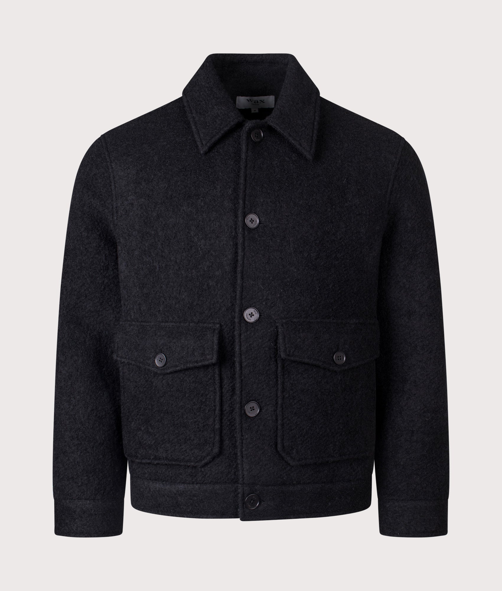 Newgate Jacket in Black | Wax London | EQVVS